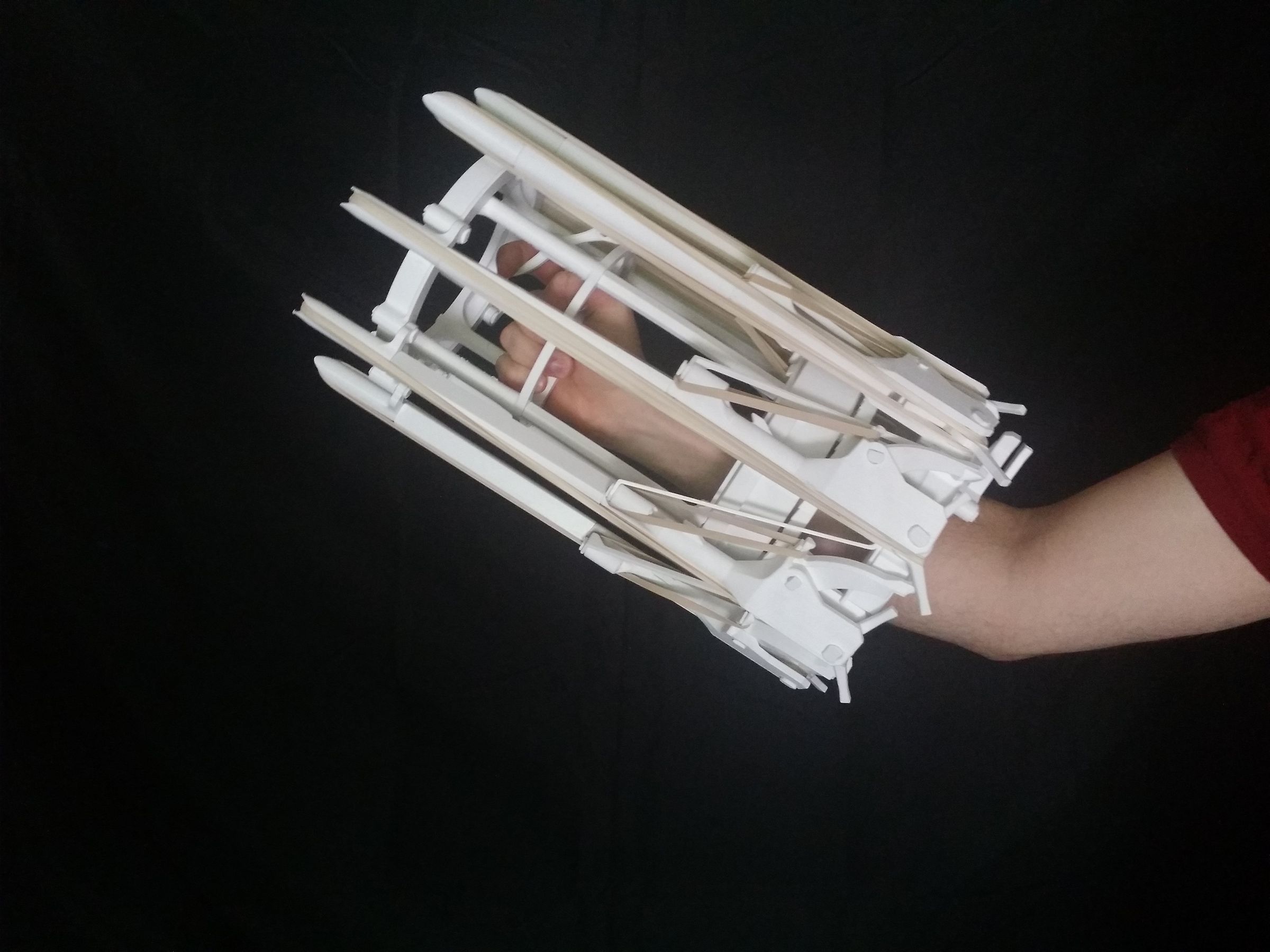The Arcus - Fully 3D Printed Rubber Band Gatling Gun : 33 Steps (with ...