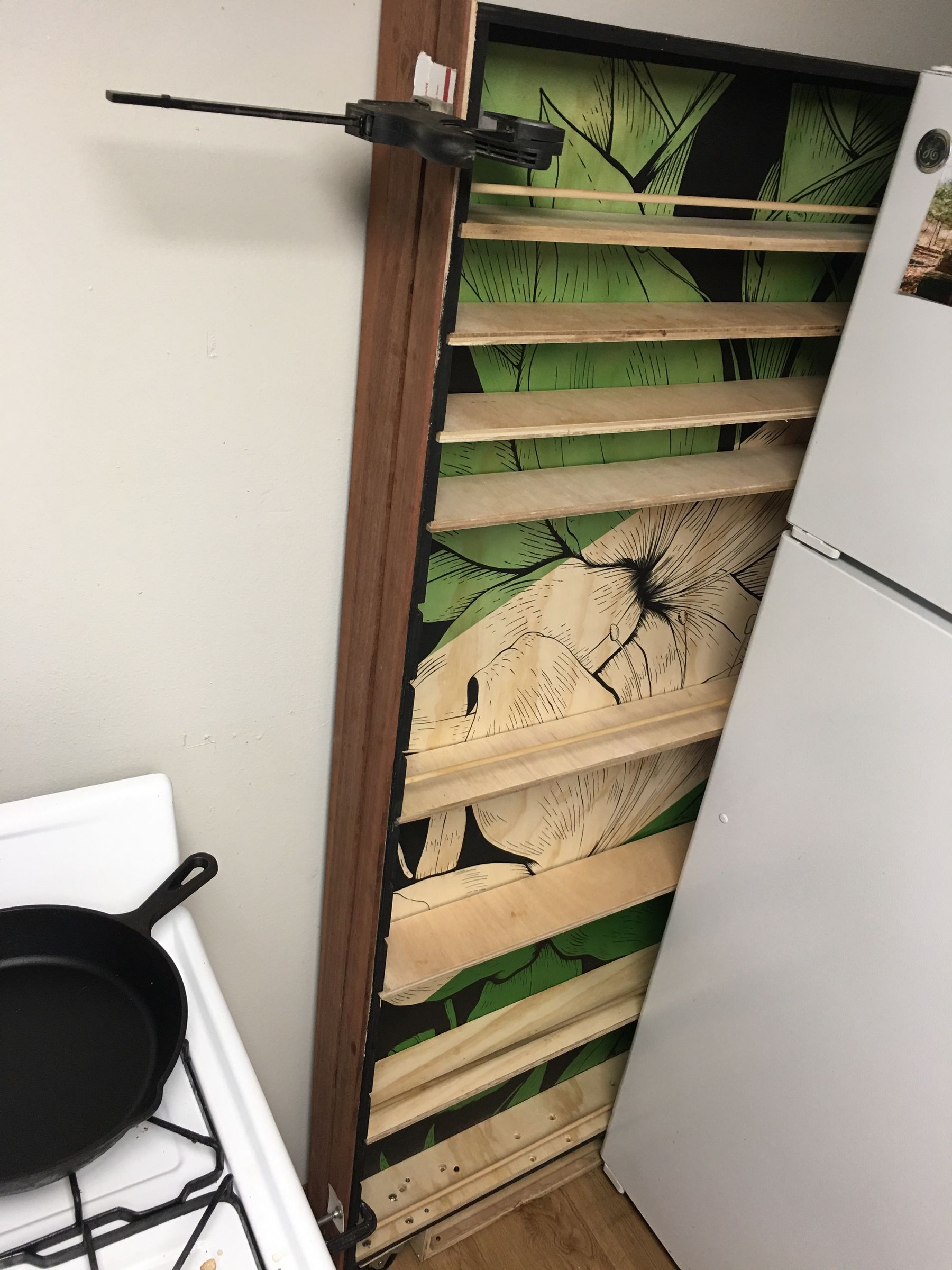 Slide Out Refrigerator Cabinet : 10 Steps (with Pictures) - Instructables