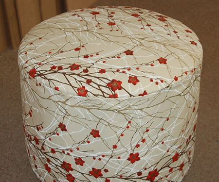 Make a Round Upholstered Ottoman (with Pictures) - Instructables