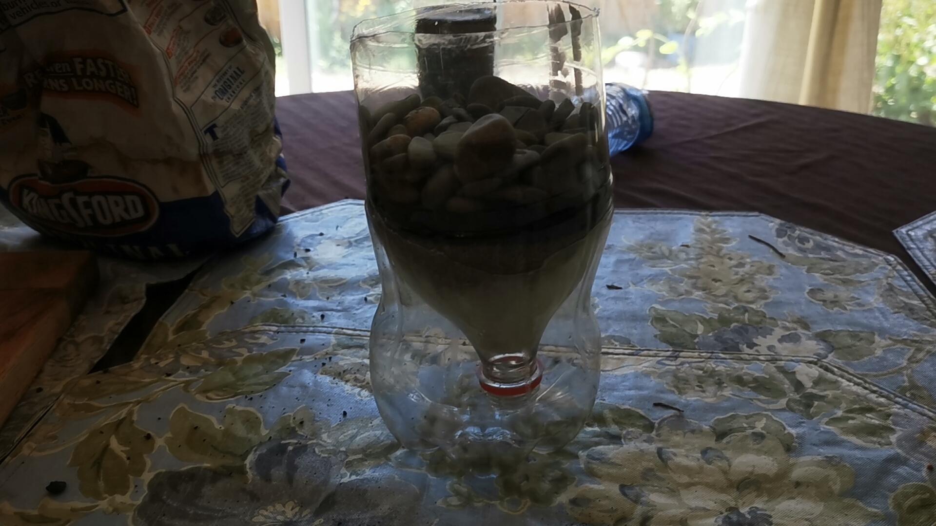 How to Make a Homemade Water Filter - Science Experiment : 8 Steps ...