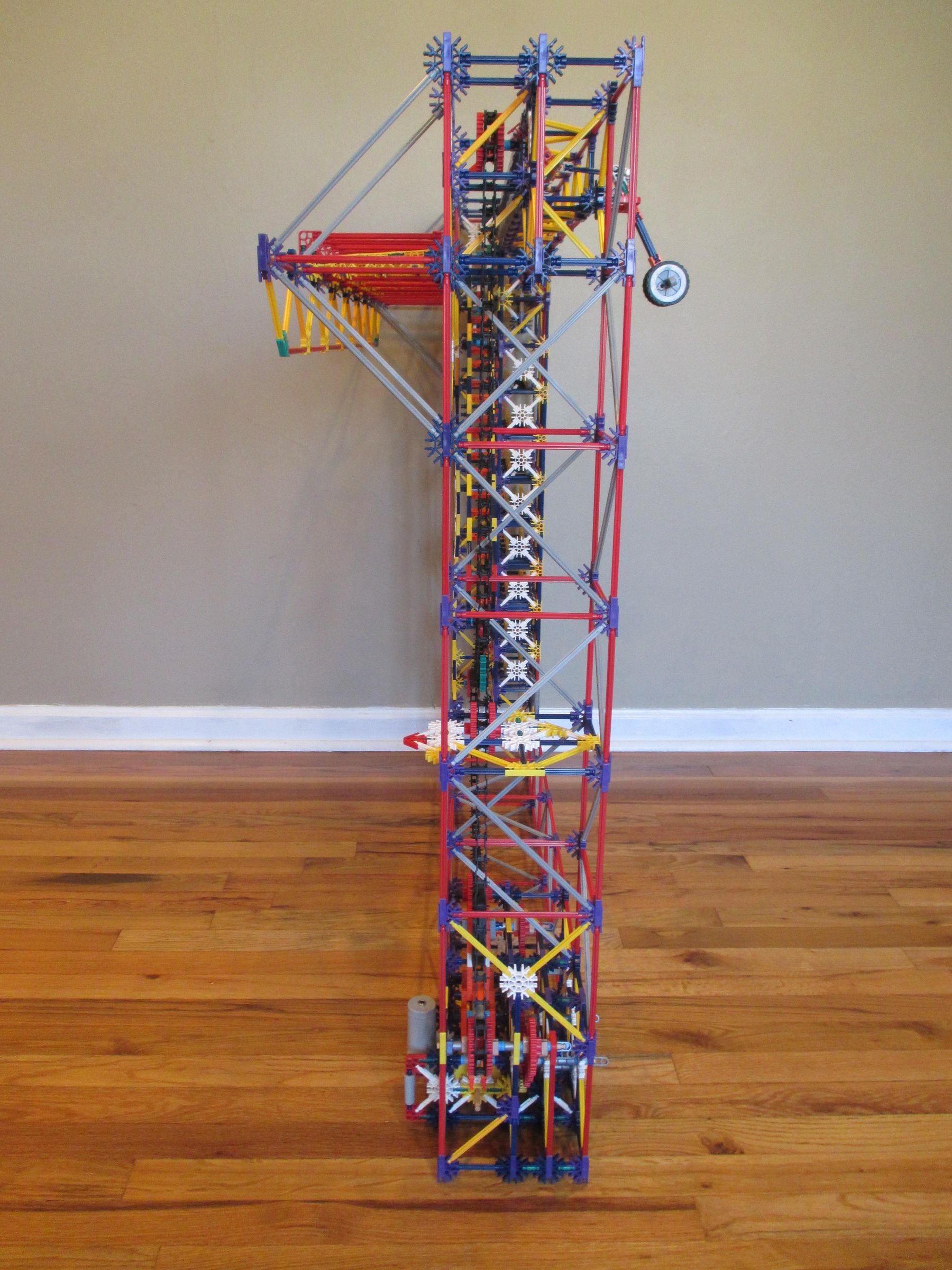 8-Ball Drawbridge Lift: a K'nex Ball Machine Lift : 17 Steps ...