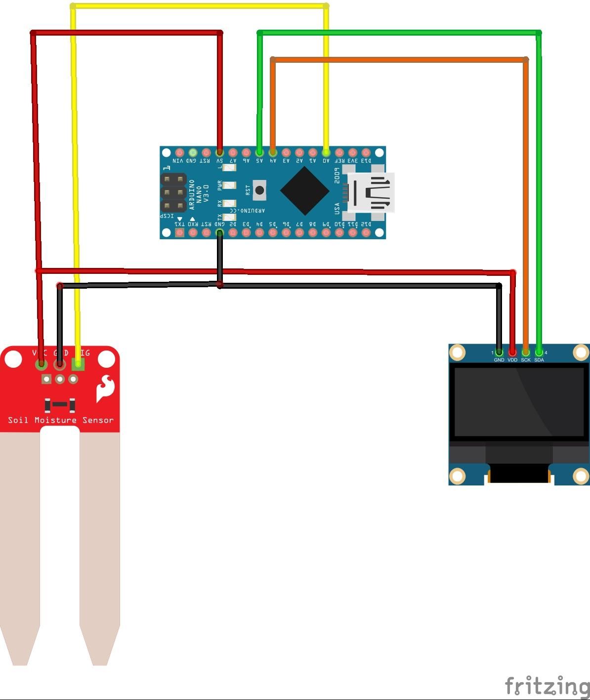 How to Make Soil Moisture Meter Using Arduino With Real Time Display ...