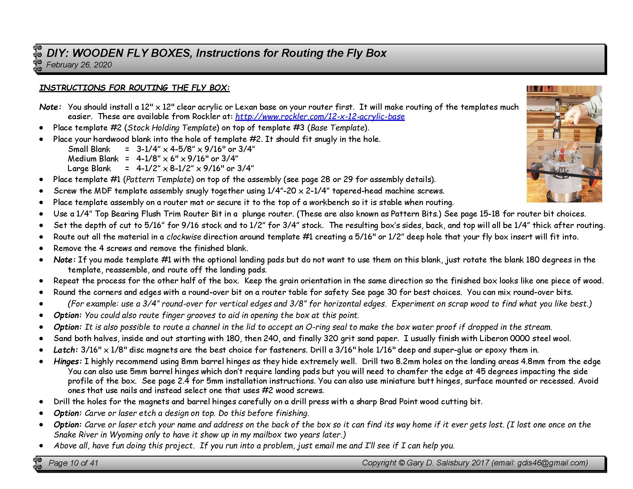 How to Build a Wooden Fly Box With a Router : 42 Steps - Instructables