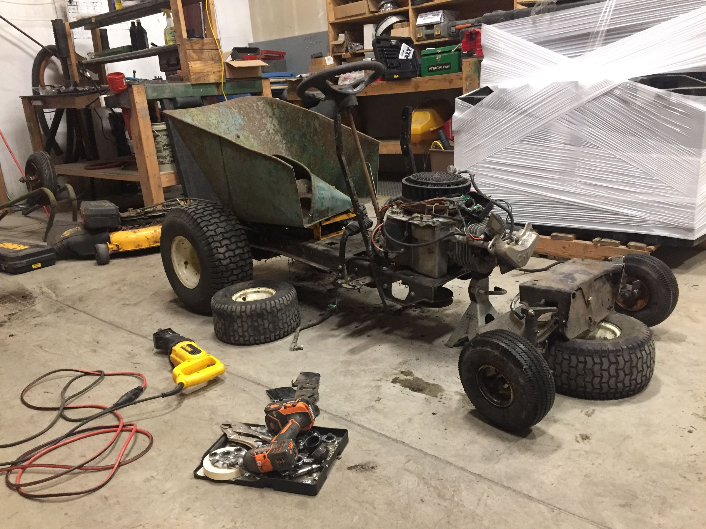 Rat Rod Mower Kart : 10 Steps (with Pictures) - Instructables