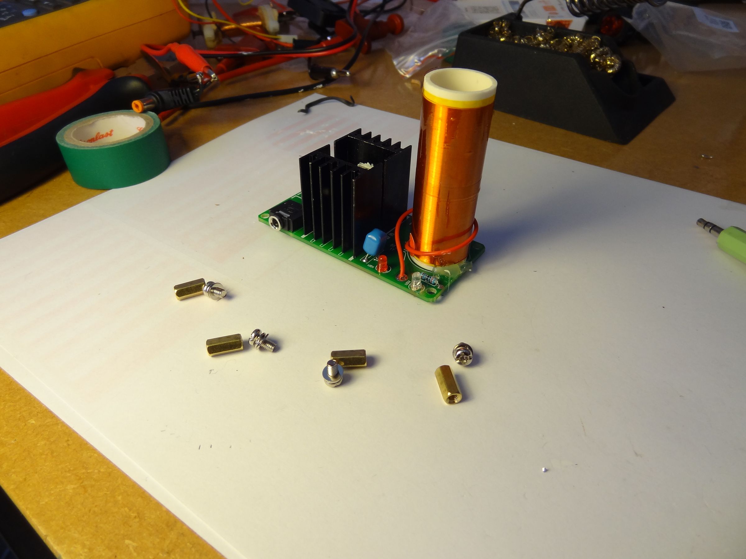Musical Tesla Coil Kit (instructions) : 13 Steps (with Pictures ...