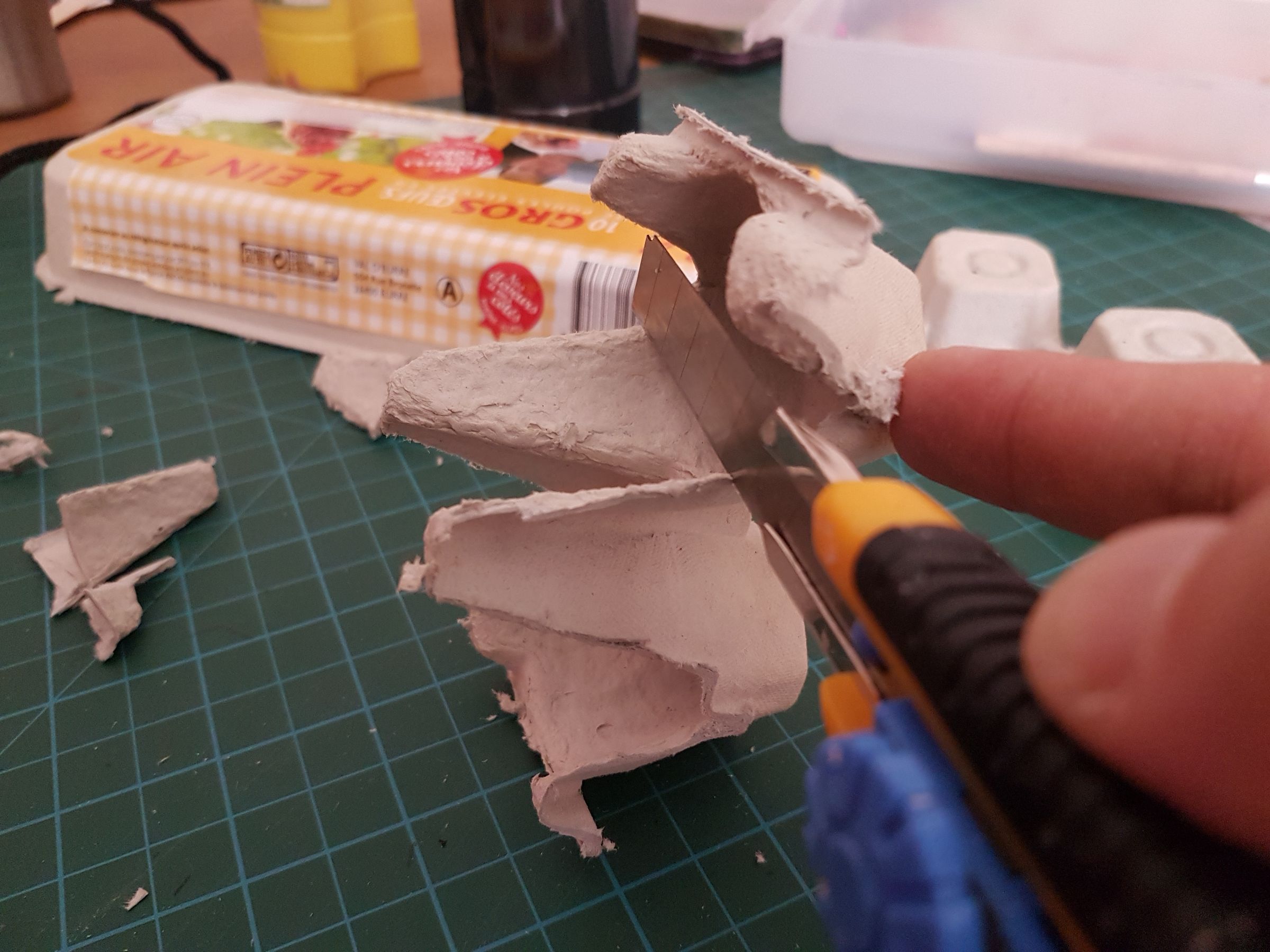 Ready to Bzzz!! Egg Box Bees : 5 Steps - Instructables