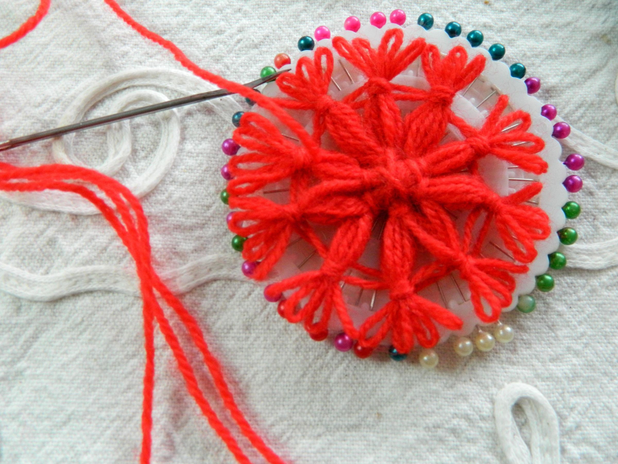 Wool Snowflake : 3 Steps (with Pictures) - Instructables