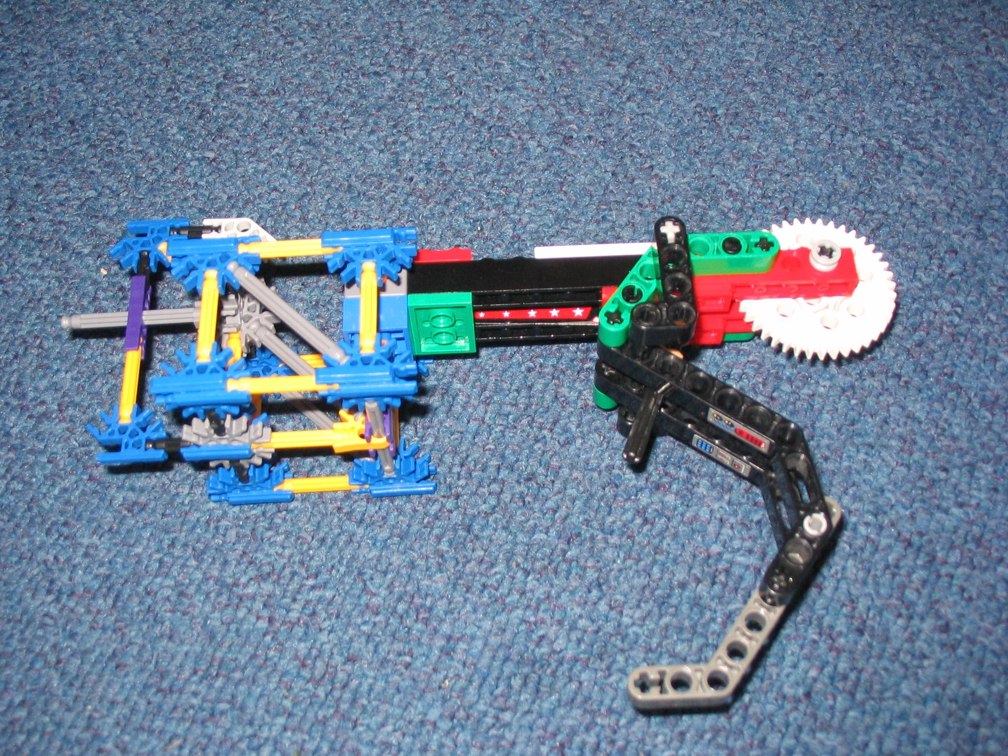 CLK RBG 1 (combined Lego & K'nex : 4 Steps - Instructables