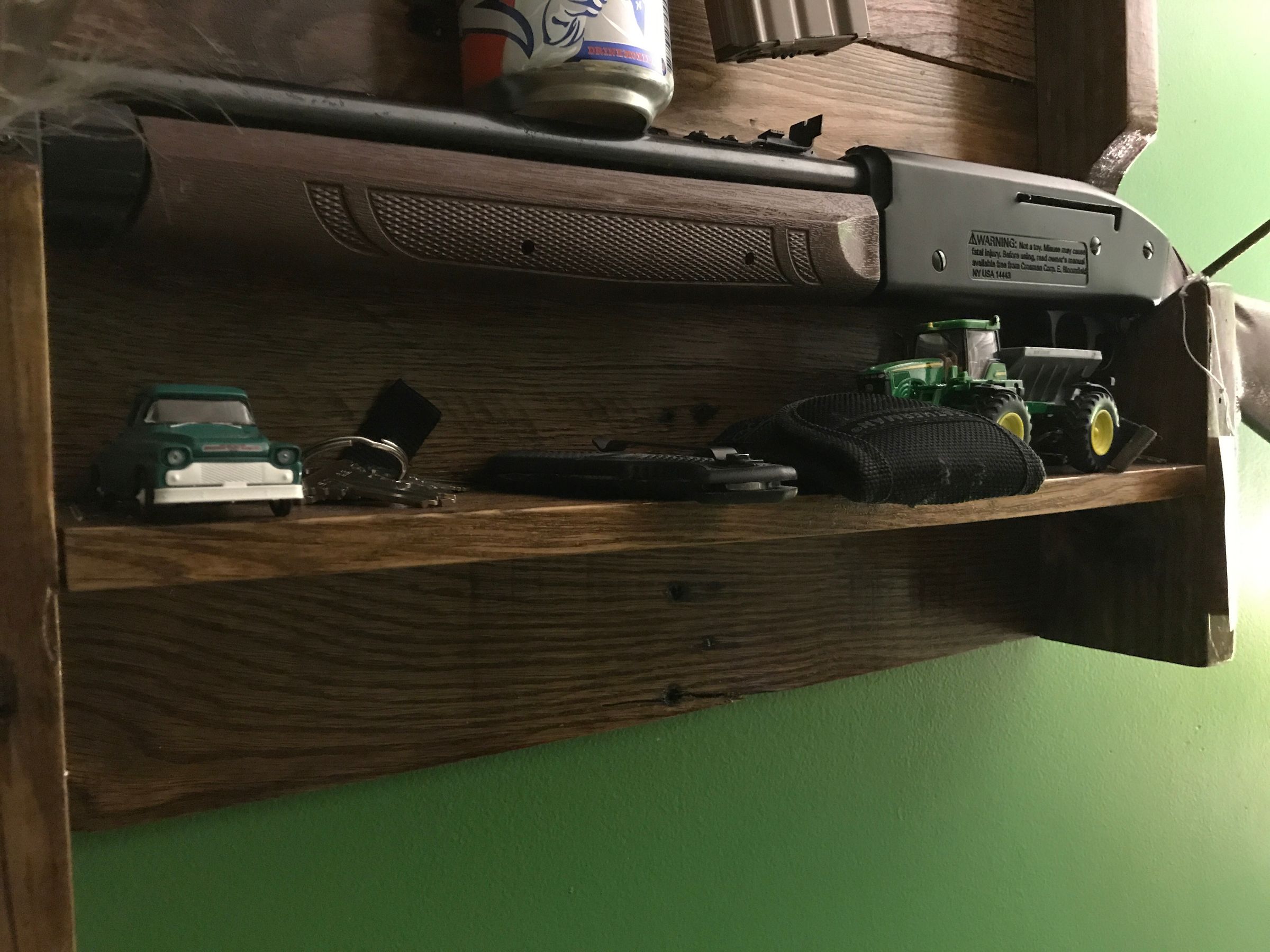 Pellet Gun Rack Made From Pallets. for All the Buds. : 7 Steps ...