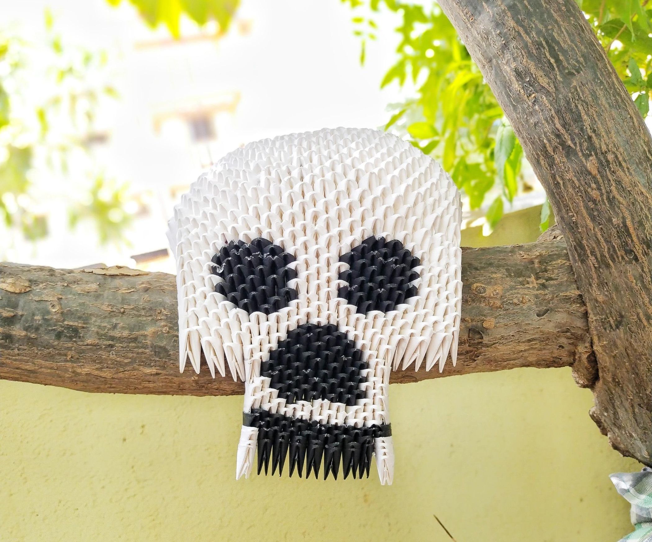 ORIGAMI SKULL MASK : 10 Steps (with Pictures) - Instructables