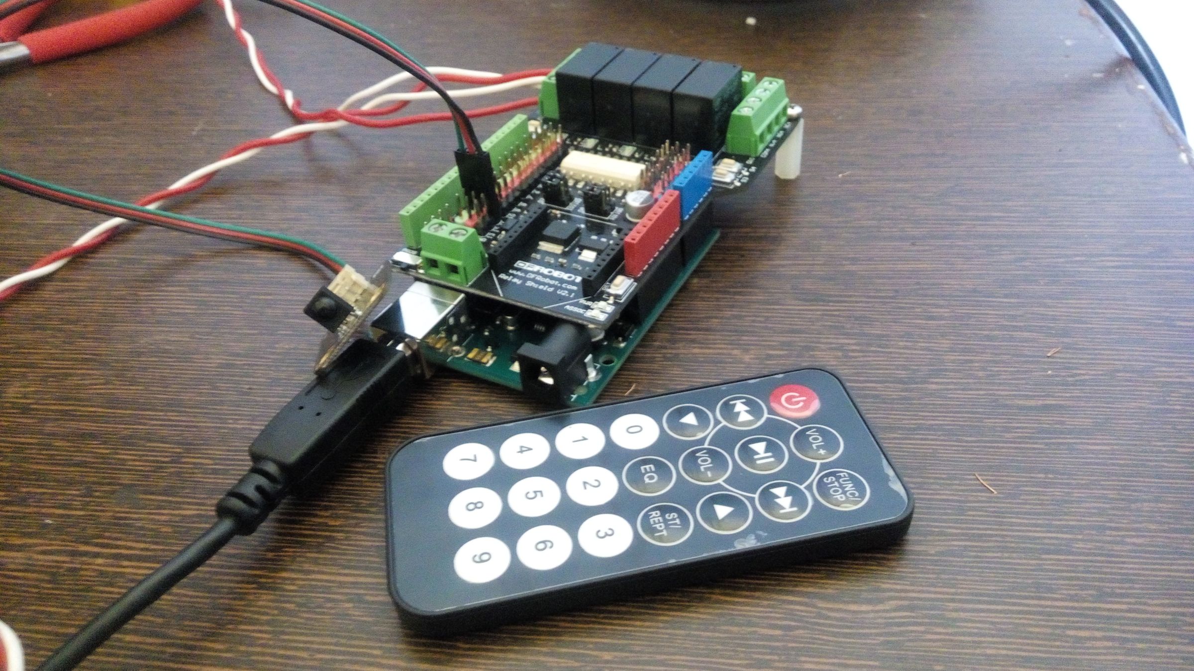 IR Home Automation on DFRobot's Relay Shield : 6 Steps (with Pictures ...