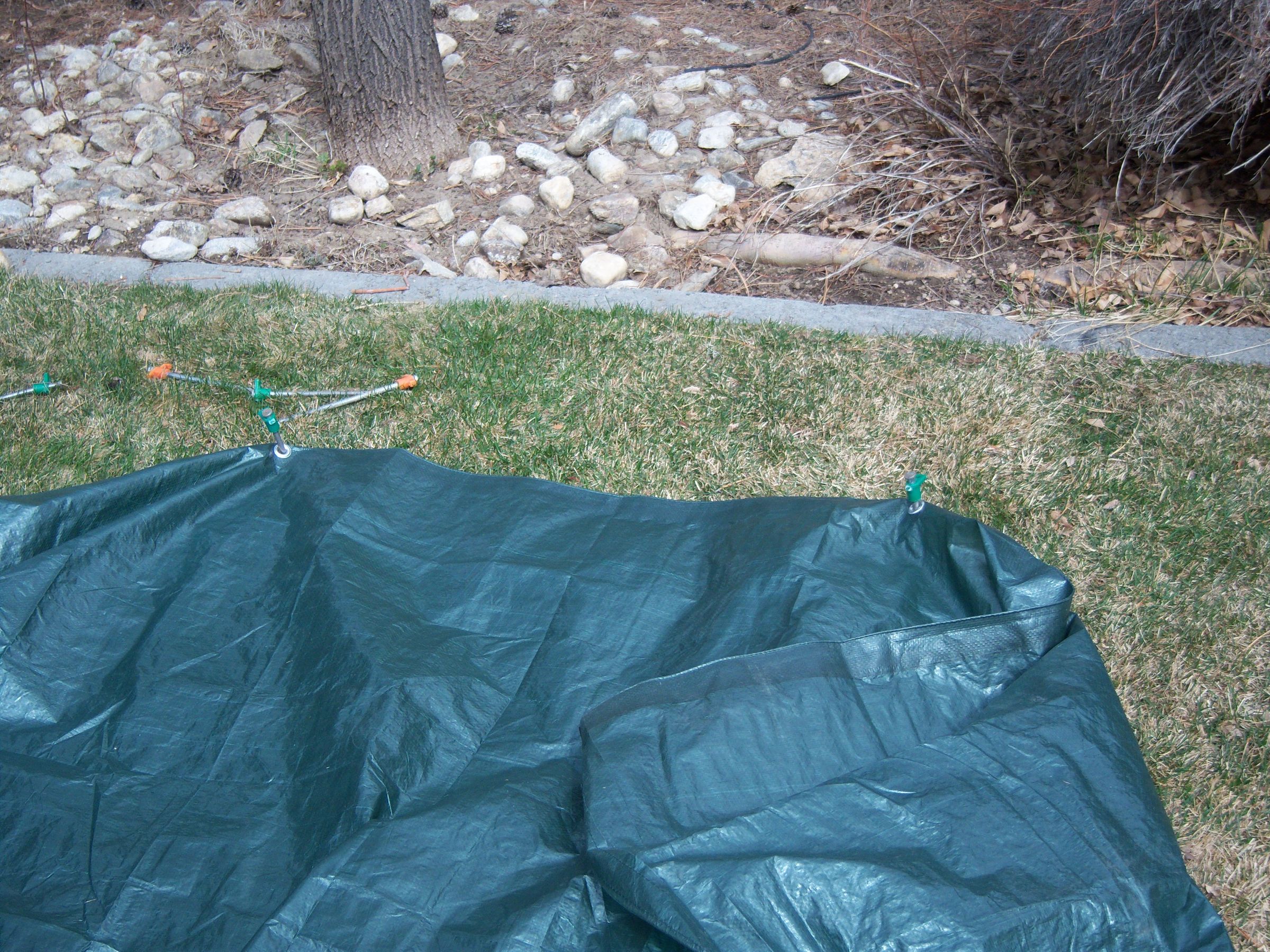 The Ultimate Tarp Survival Shelter/Backpacking Tent : 6 Steps (with ...