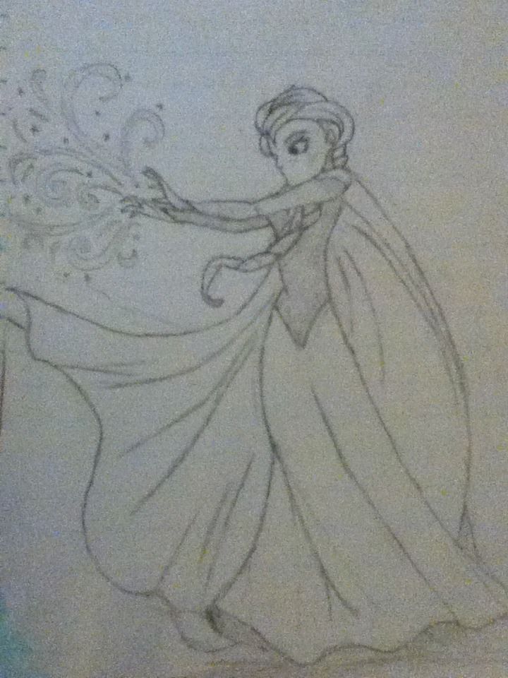 How to Draw Elsa From Frozen : 5 Steps - Instructables