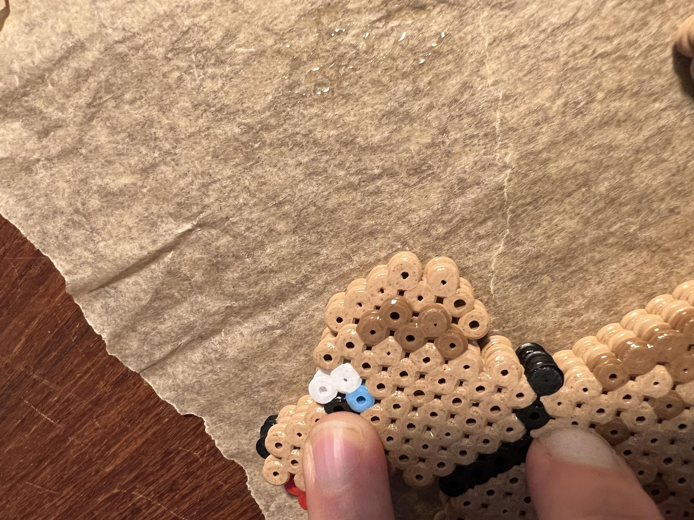 From 2d to 3d - How to Make 3D Dog With Hama Beads : 3 Steps ...