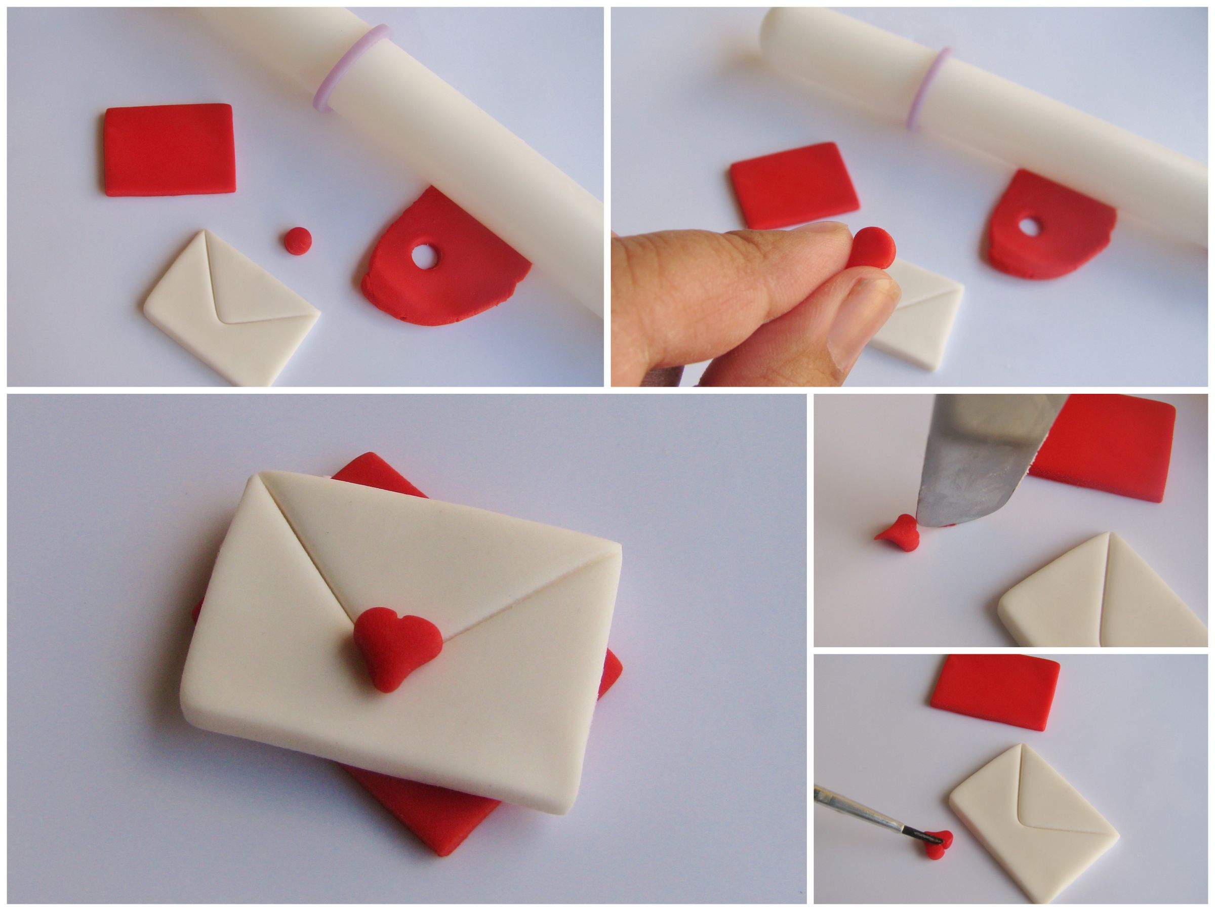Sending All My Love Cupcake Topper Tutorial : 5 Steps (with Pictures ...