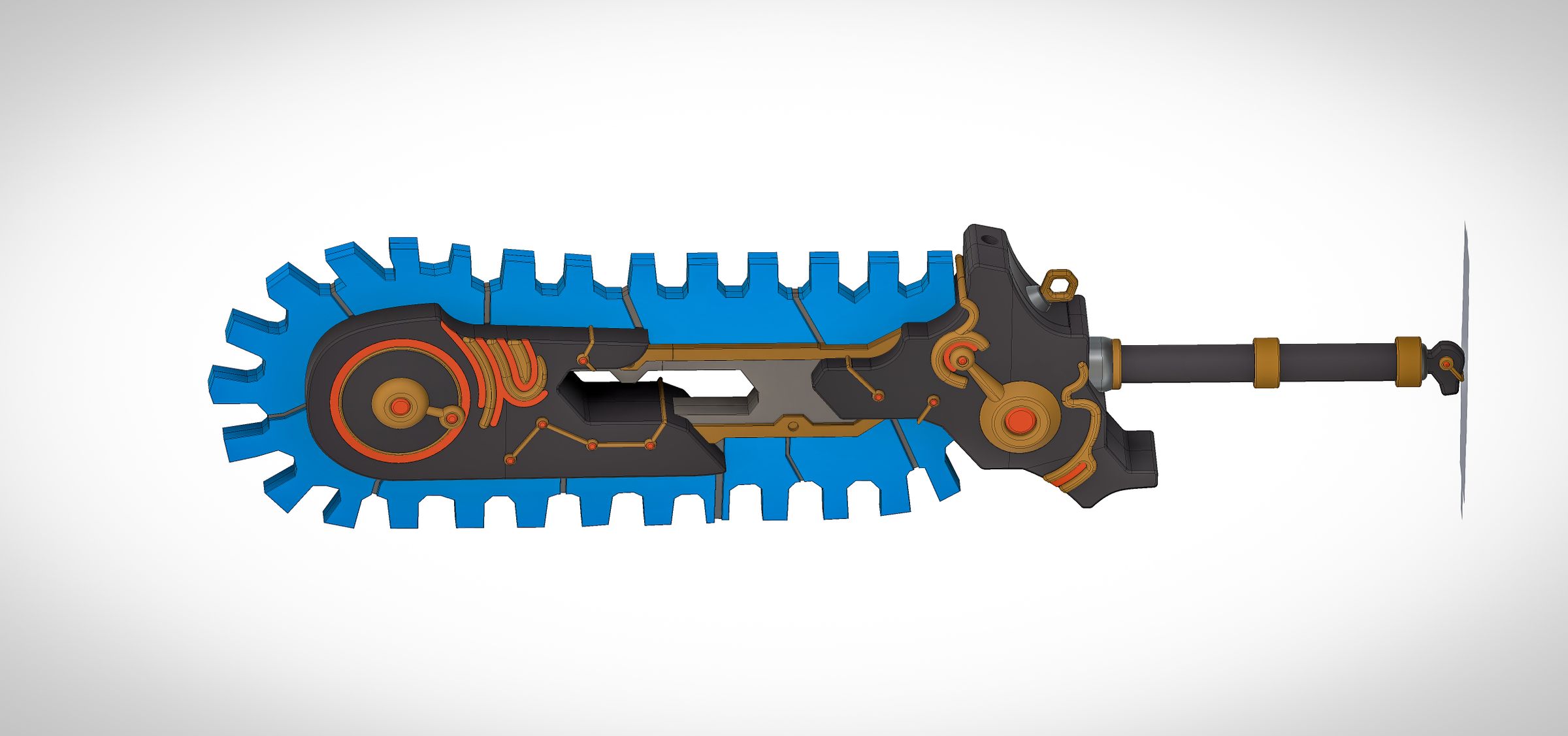 Ancient Bladesaw - 3d Printed - Legend of Zelda: BotW : 8 Steps (with ...