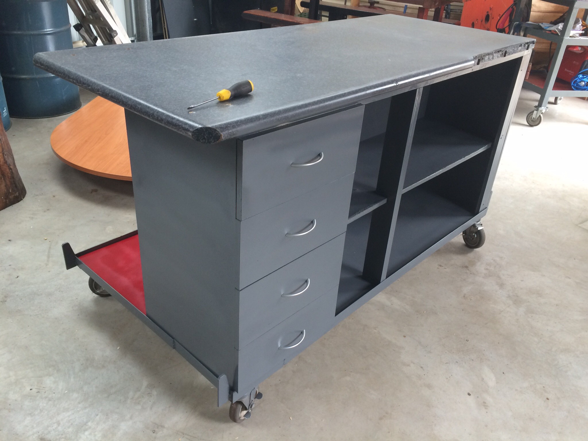 Workshop Island From Kitchen Unit : 5 Steps (with Pictures) - Instructables