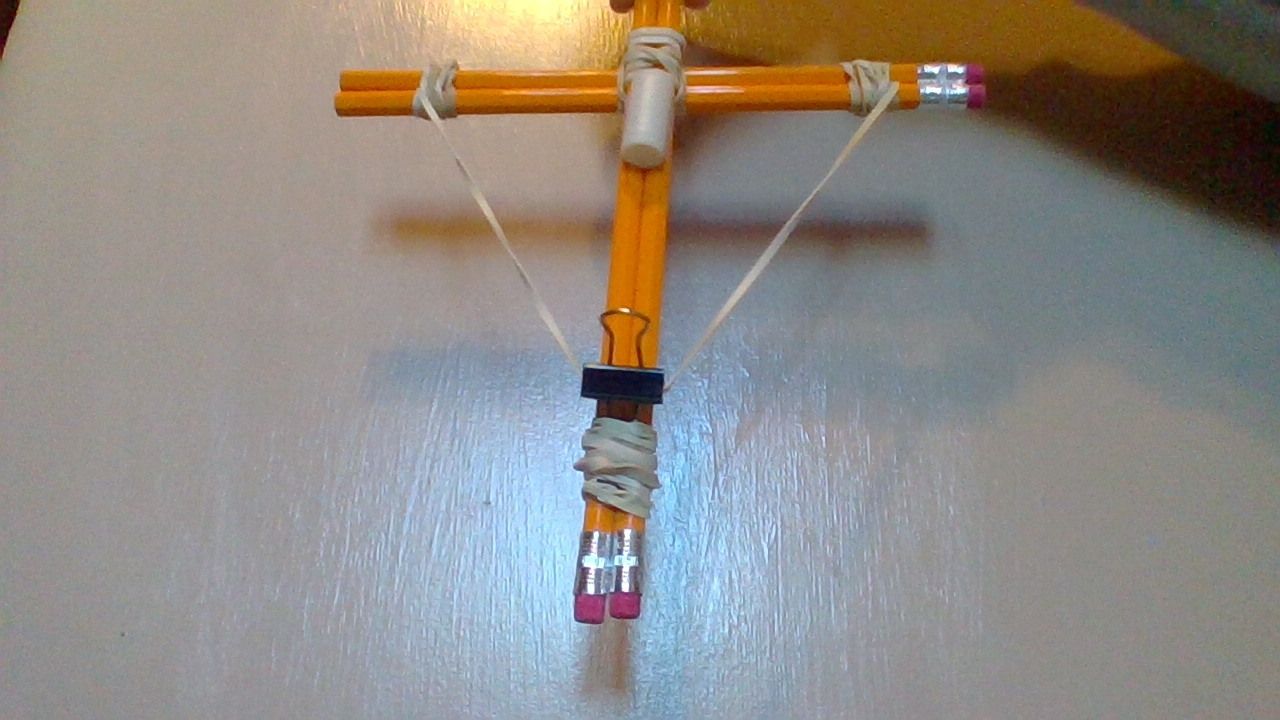 How to Make a Pencil Crossbow : 7 Steps - Instructables