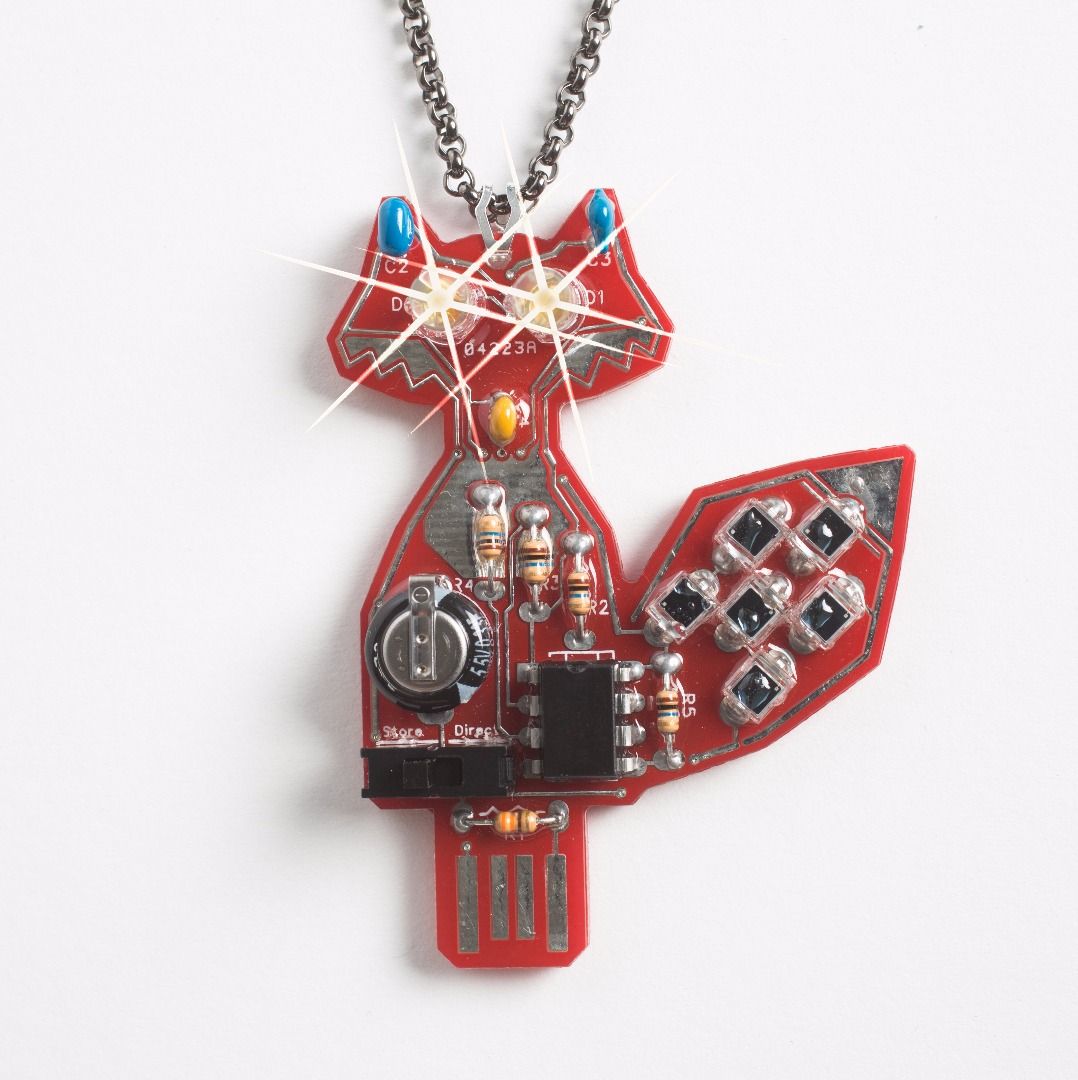LED Fox Pendant, Solar Powered Kit : 10 Steps (with Pictures ...