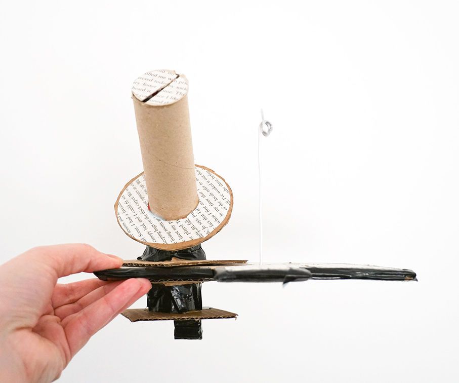 DIY Yarn Winder | Cardboard Knitting Gadget! : 11 Steps (with Pictures ...