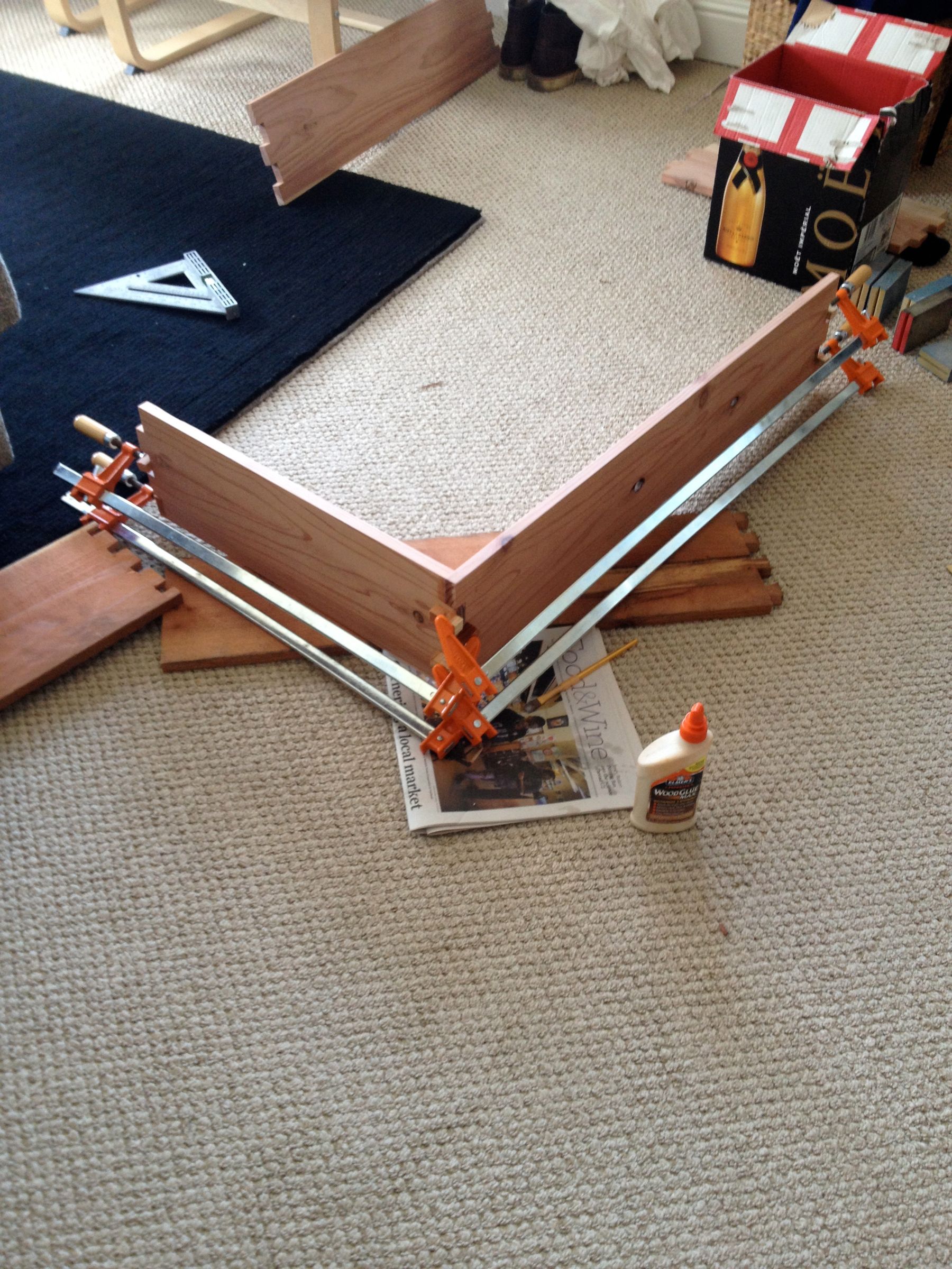 End Tables Made From Fencing Boards : 7 Steps (with Pictures ...