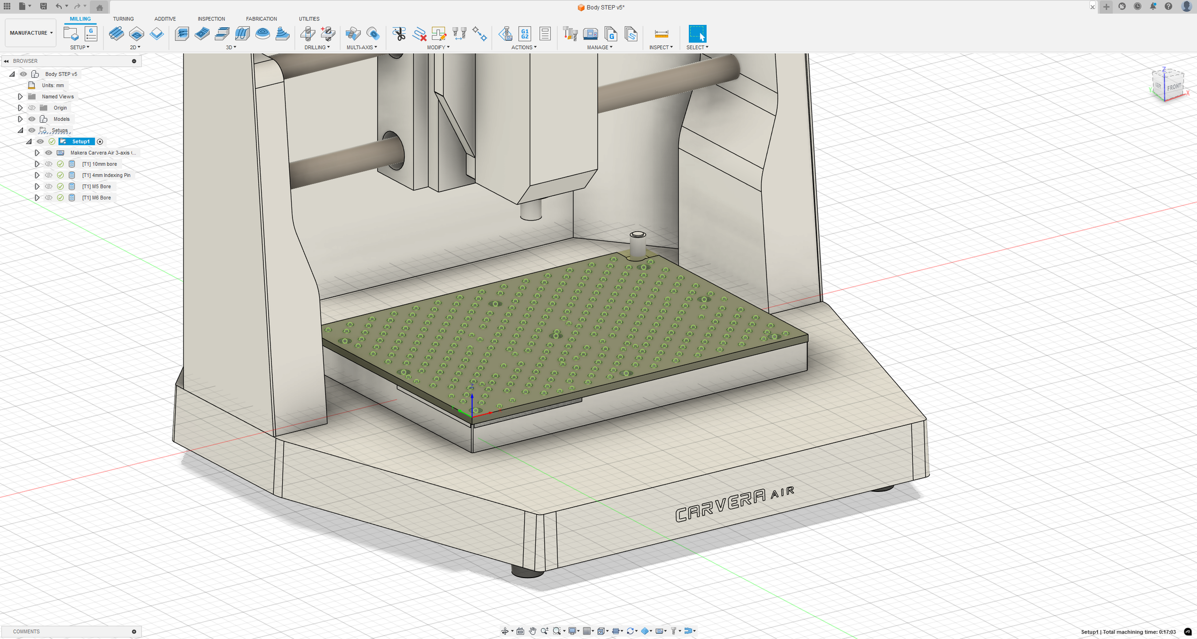 Carvera Air Spoilboard for SMW Fixture Plate : 9 Steps (with Pictures ...
