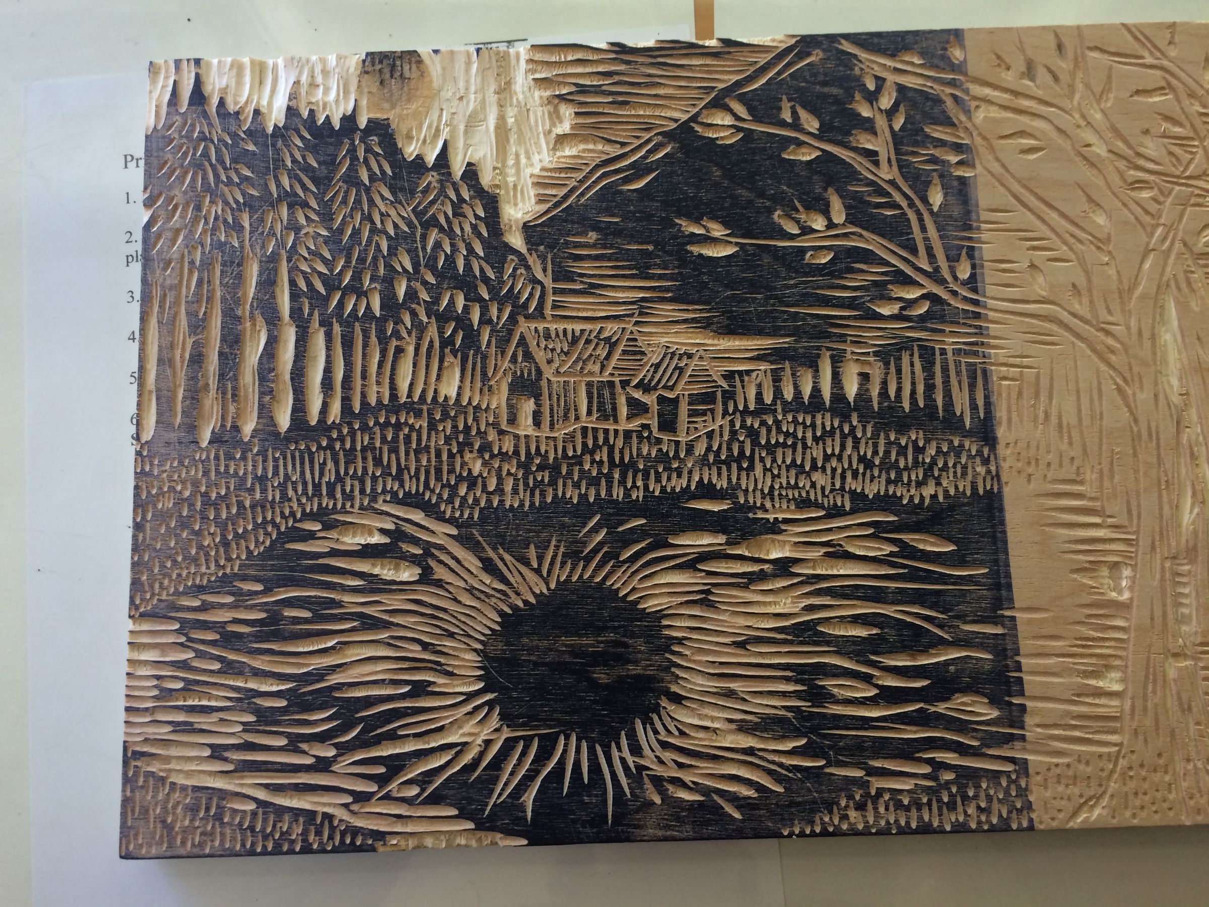 Woodcut Relief Printing Printmaking Techniques | Pace Prints