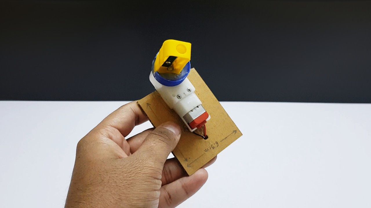 Electric Pencil Sharpener Machine : 8 Steps (with Pictures) - Instructables