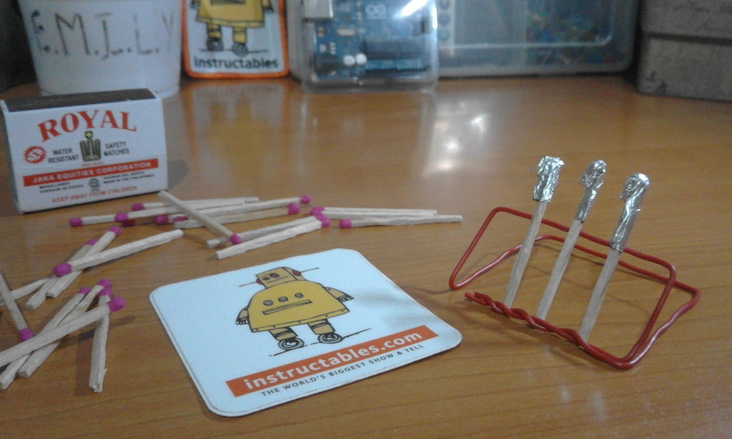 Rocket Science: Make a Matchstick Rocket! : 7 Steps (with Pictures ...