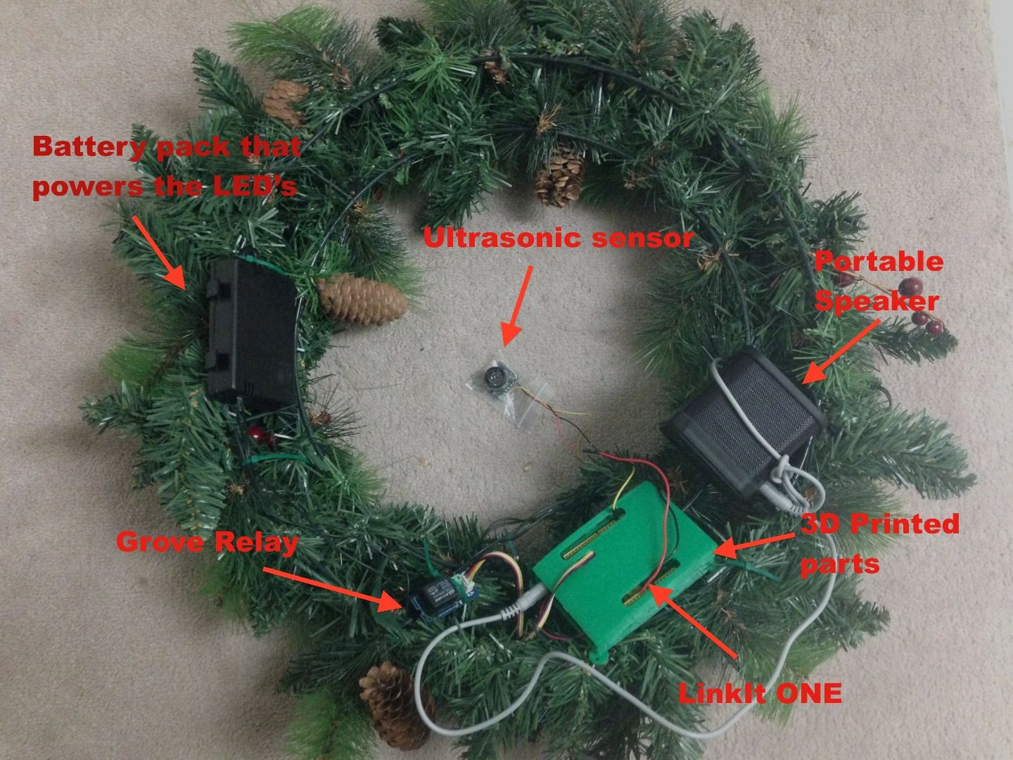 Singing Holiday Wreath : 5 Steps (with Pictures) - Instructables