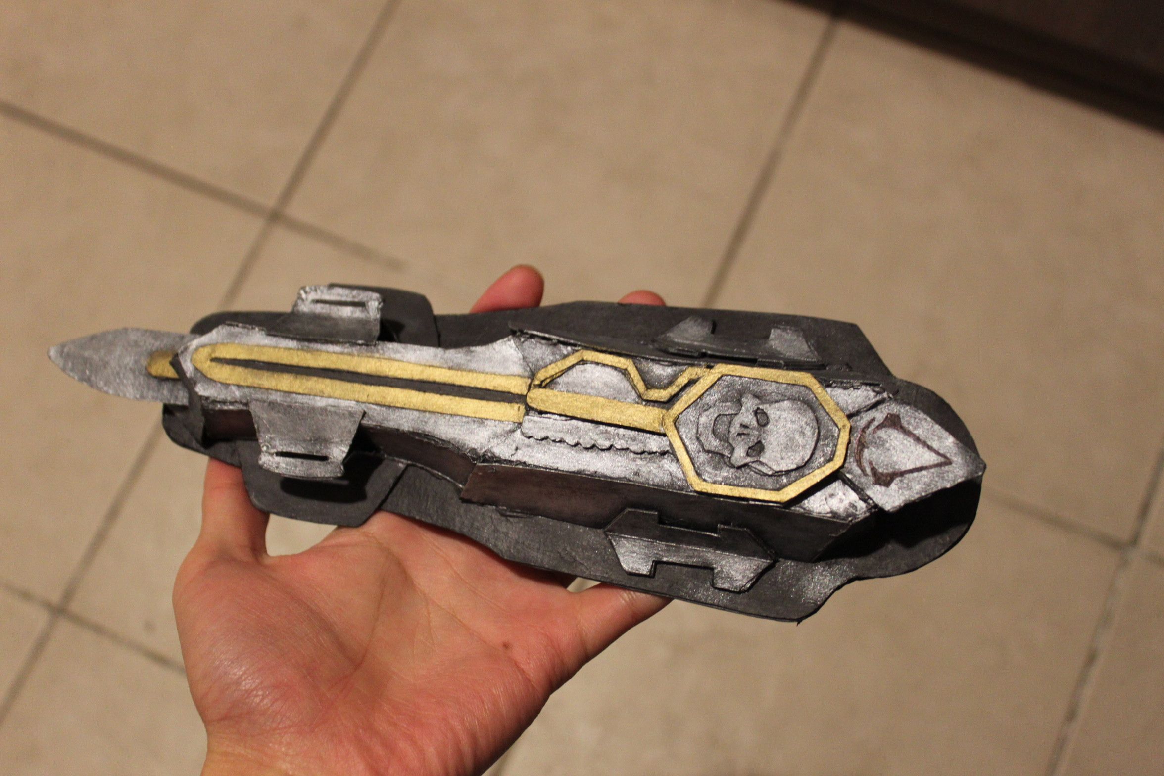 Letz Make a Paper Hidden Blade (Realistic!!) : 5 Steps (with Pictures ...