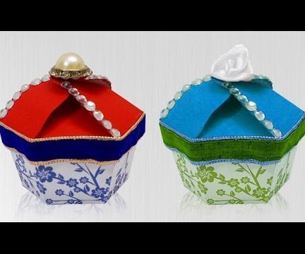 DIY Crafts : How to Make Paper Cupcake Chocolate Box : 5 Steps ...