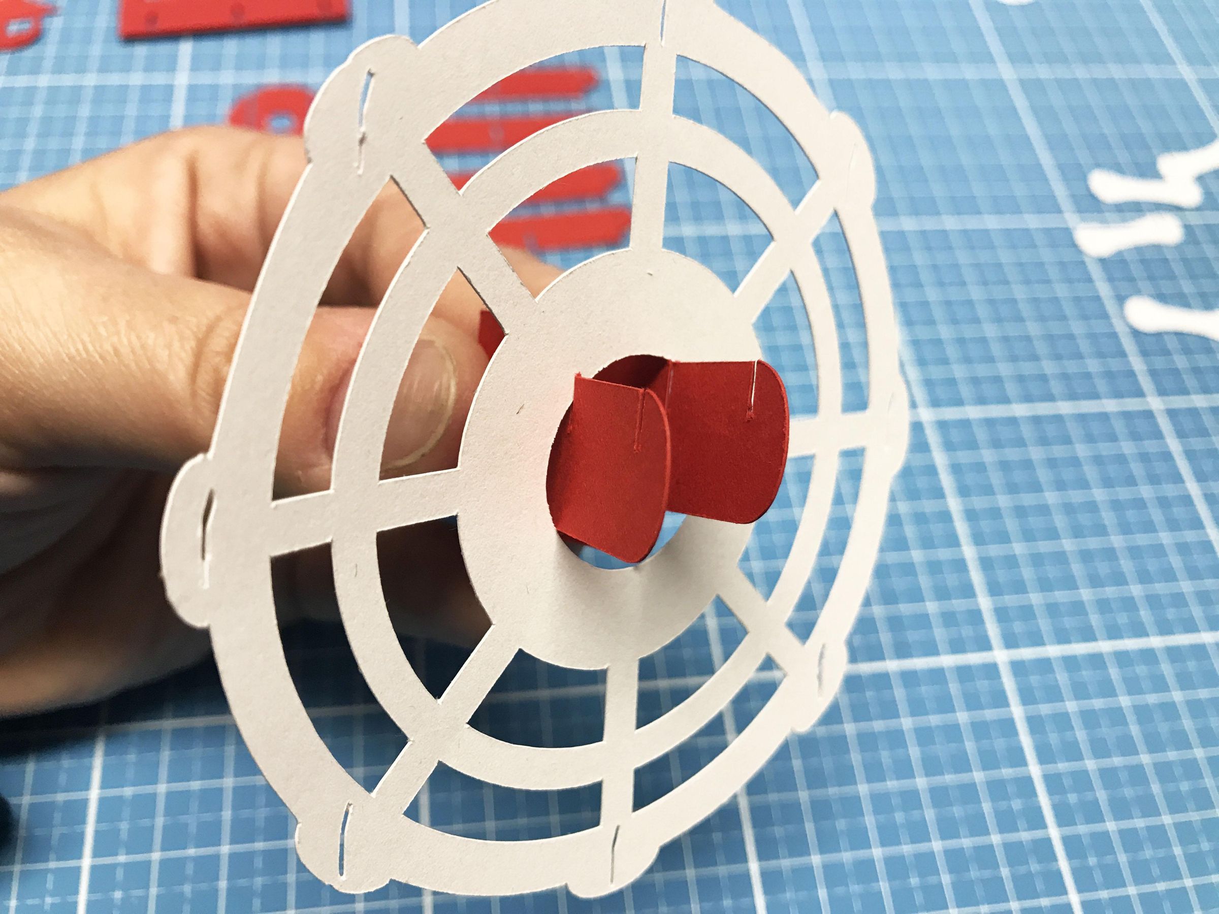 Rotatable Ferris Wheel Pop-Up Card : 9 Steps (with Pictures ...