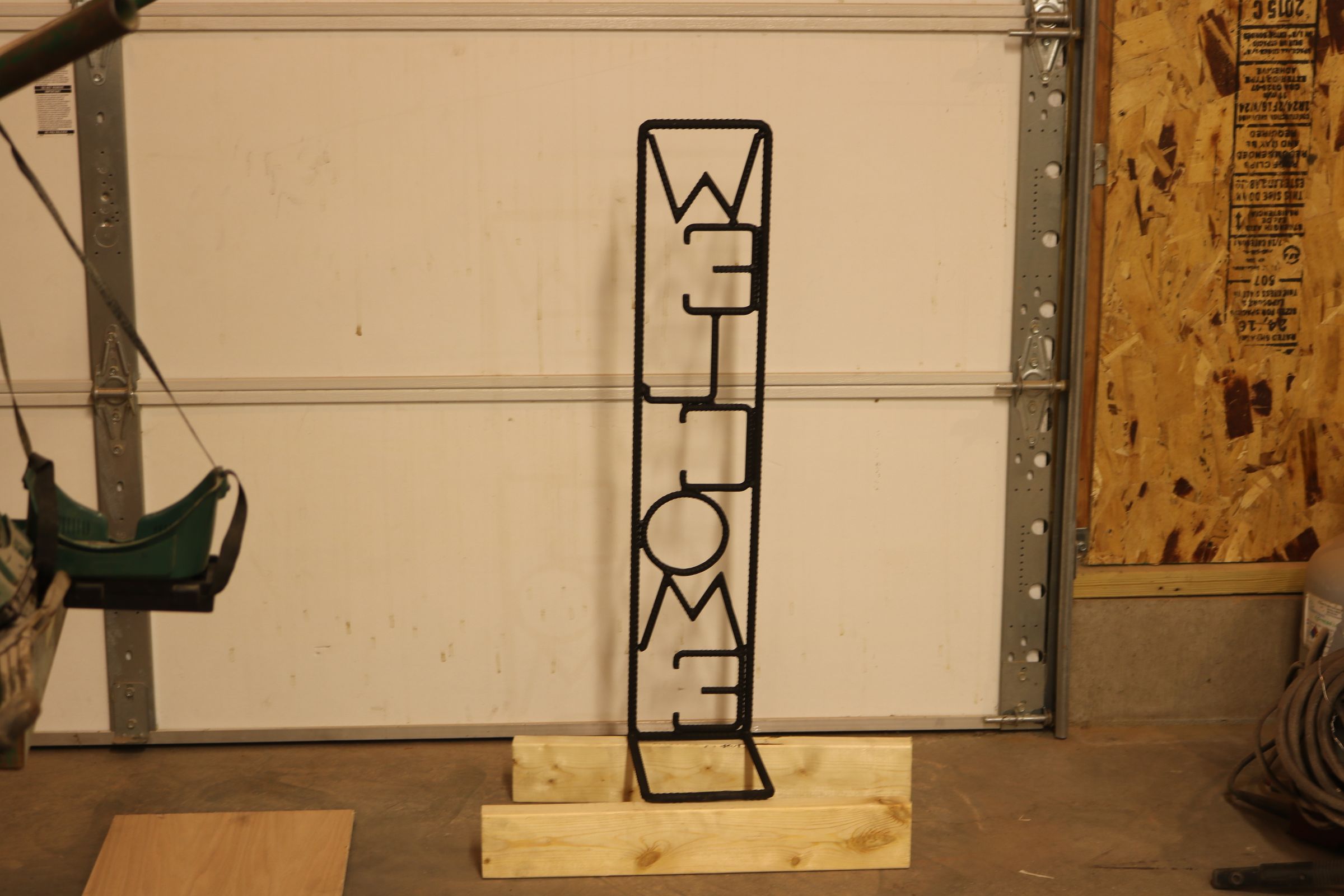 Rebar Welcome Sign : 6 Steps (with Pictures) - Instructables