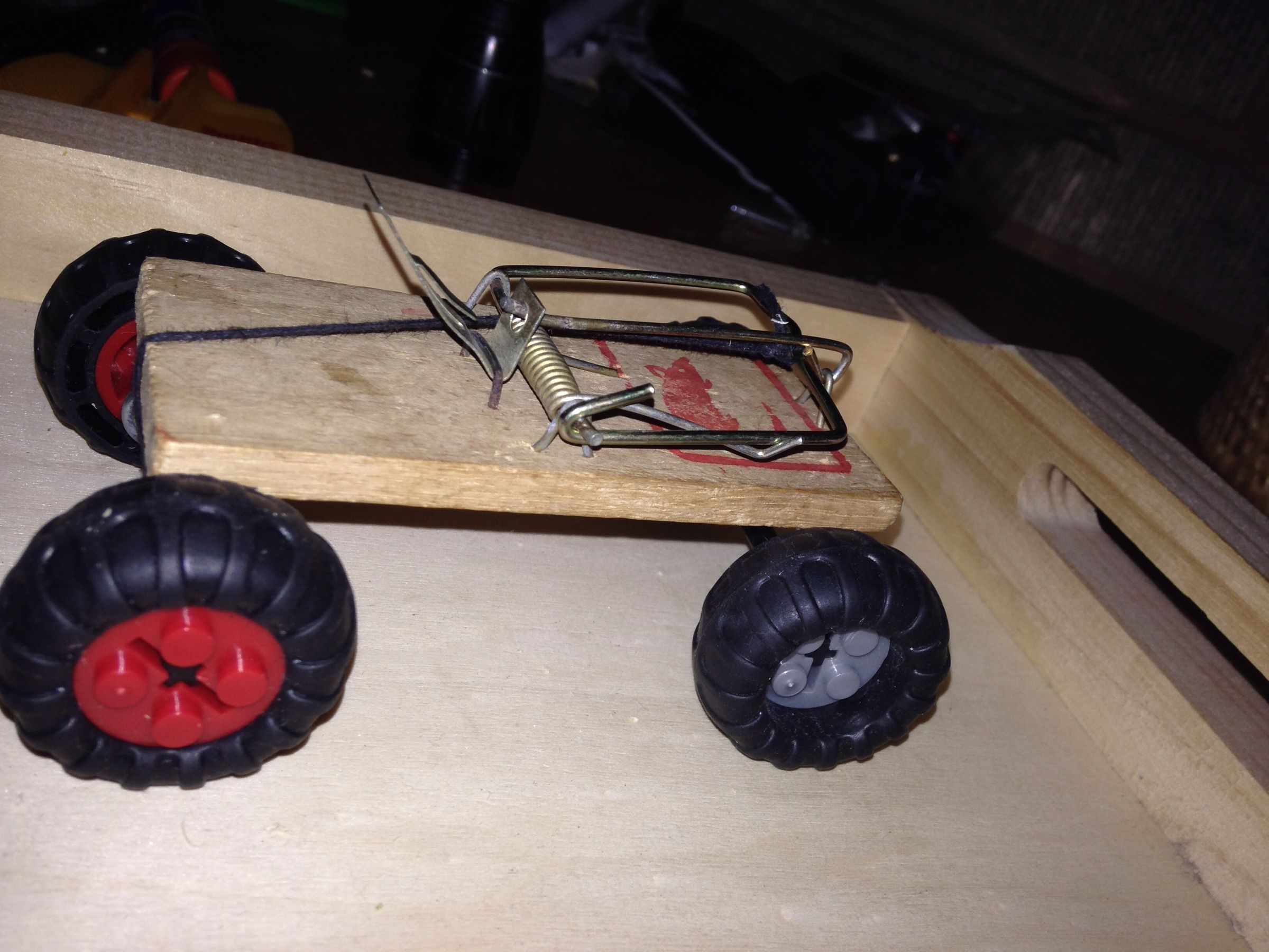 Mousetrap Car : 3 Steps - Instructables