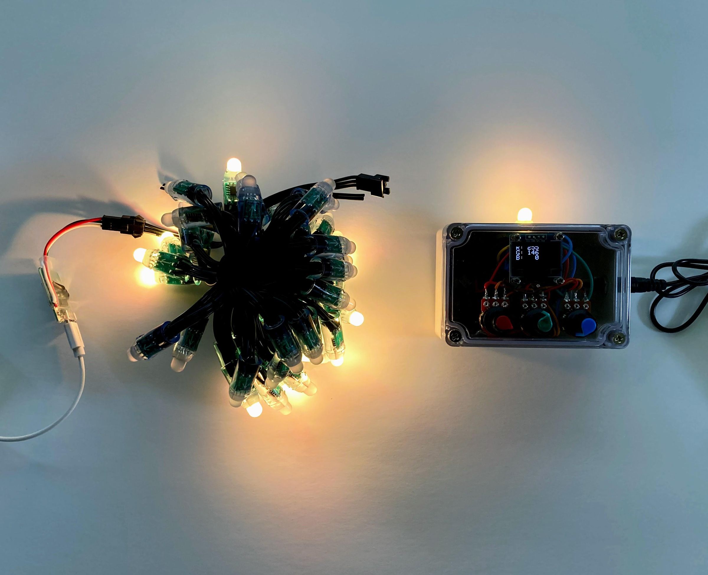 Remote Color Picker for House LEDs : 4 Steps - Instructables