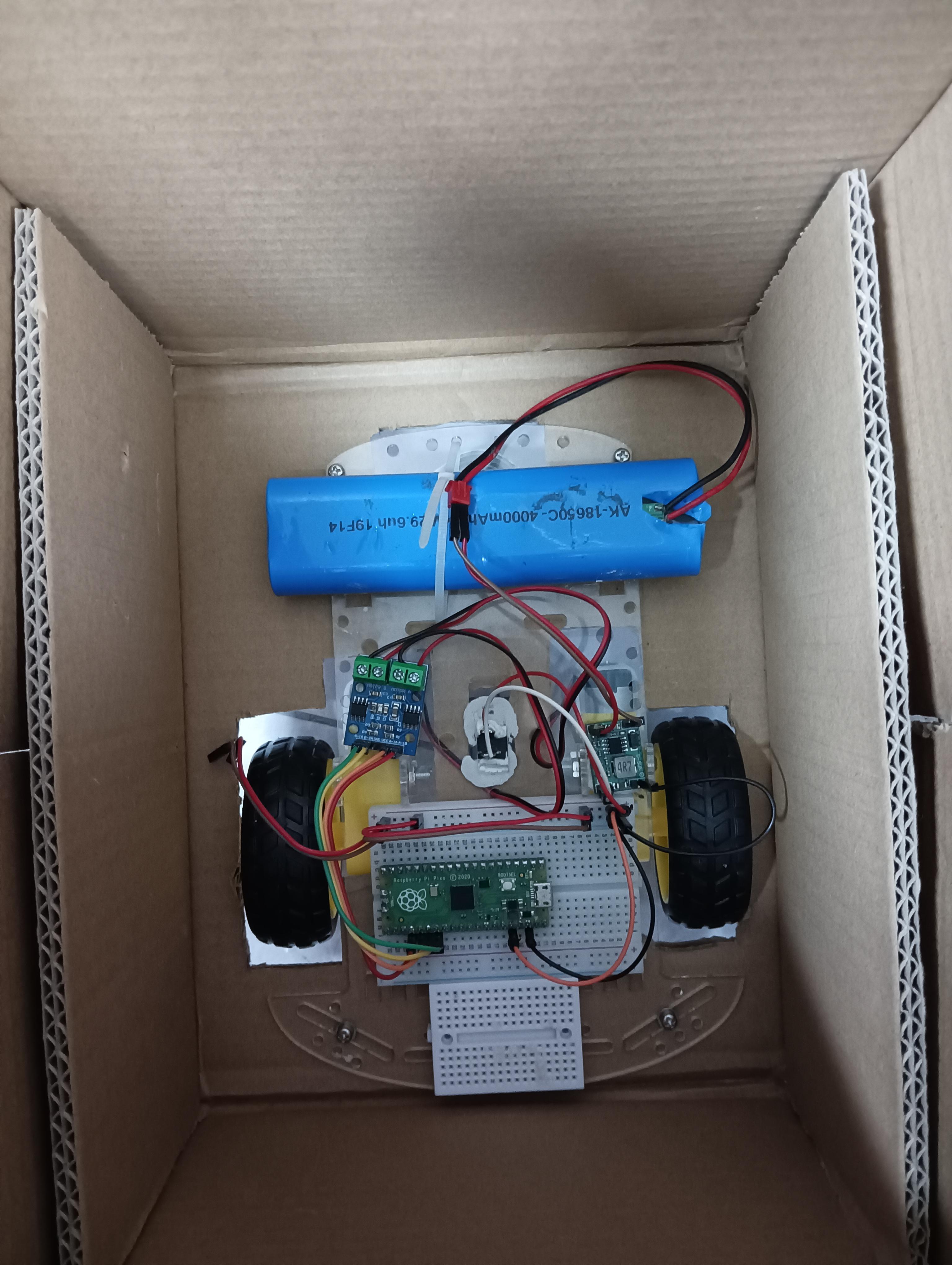 How I Make an Automated Following Trash Can With Raspberry Pi PICO