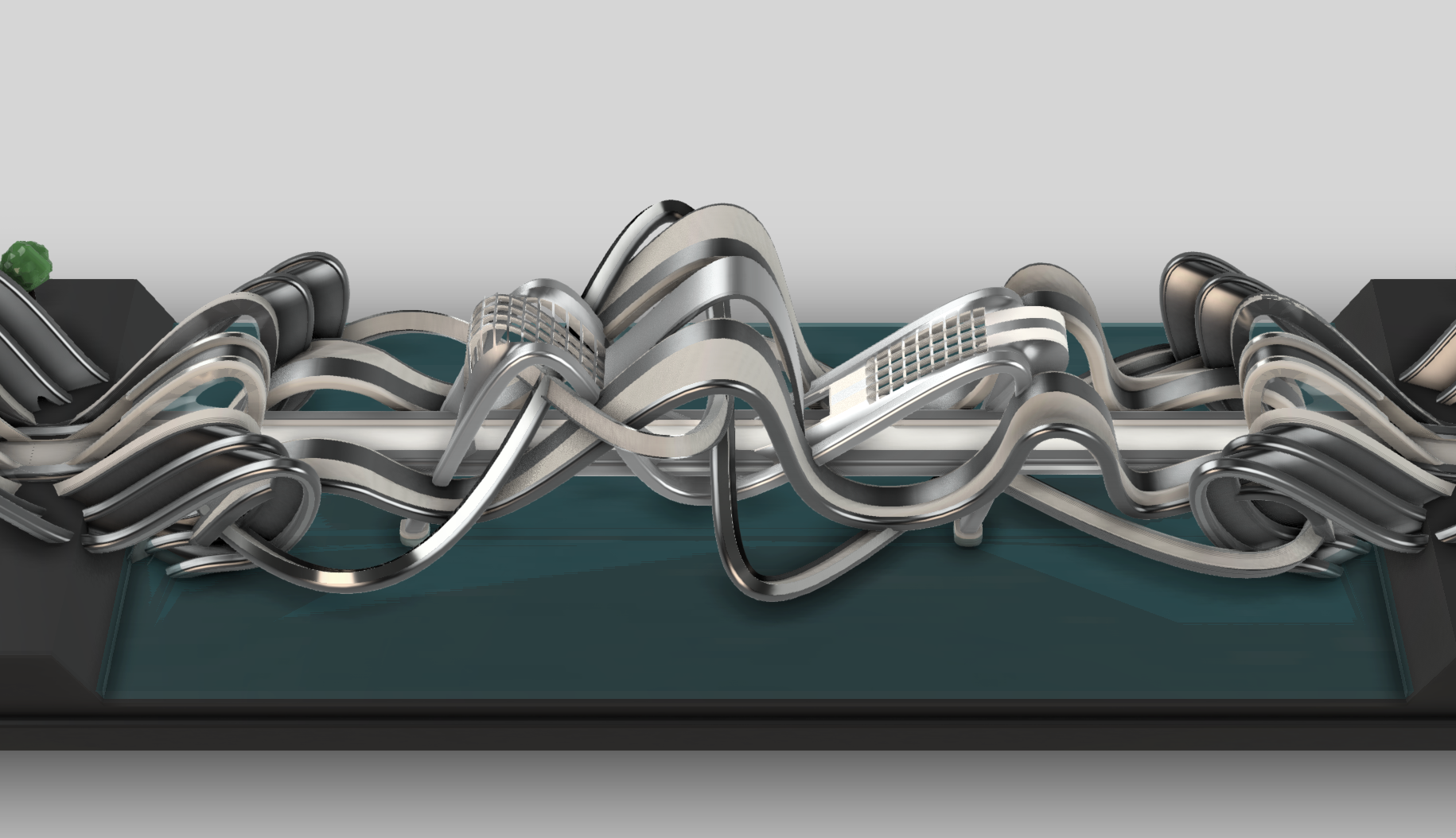 Neo-Futuristic Bridge Creation : 10 Steps - Instructables