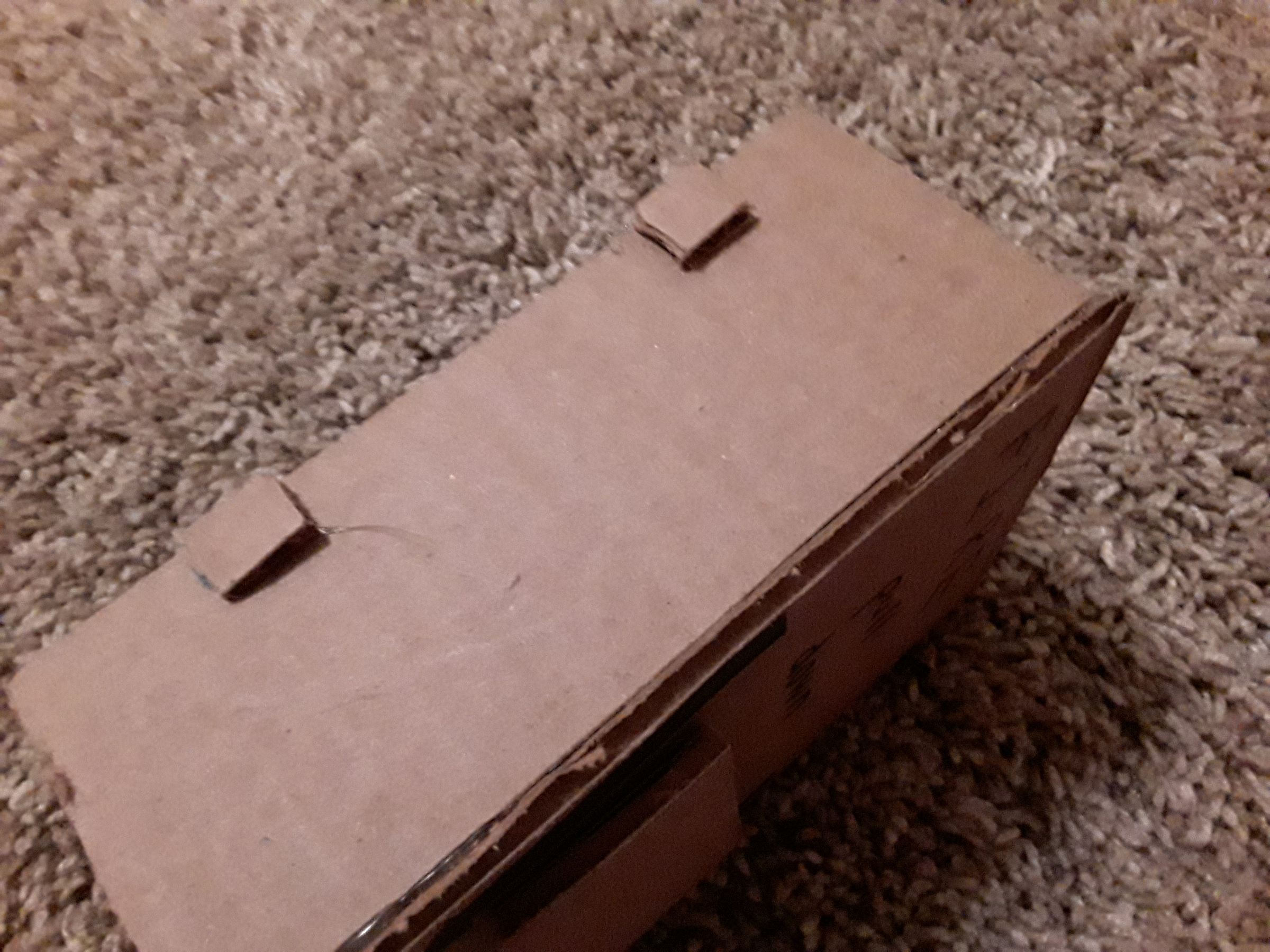 Cardboard Fire Alarm Pull Station/Call Point : 4 Steps - Instructables