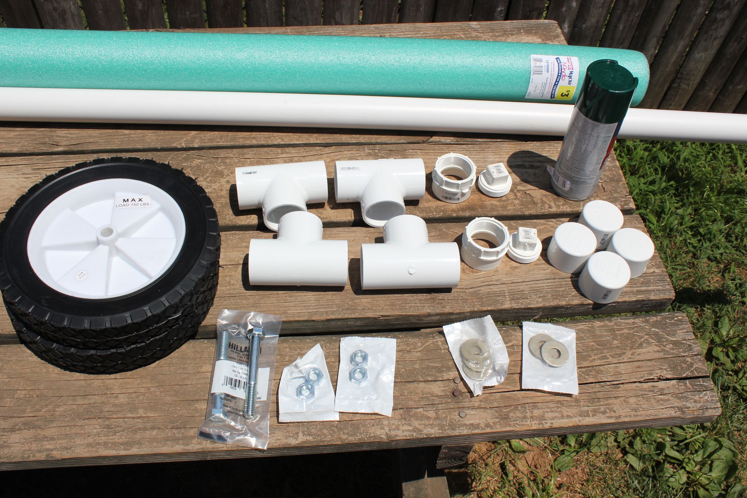 Portage Cart for Canoes and Kayaks : 7 Steps (with Pictures ...