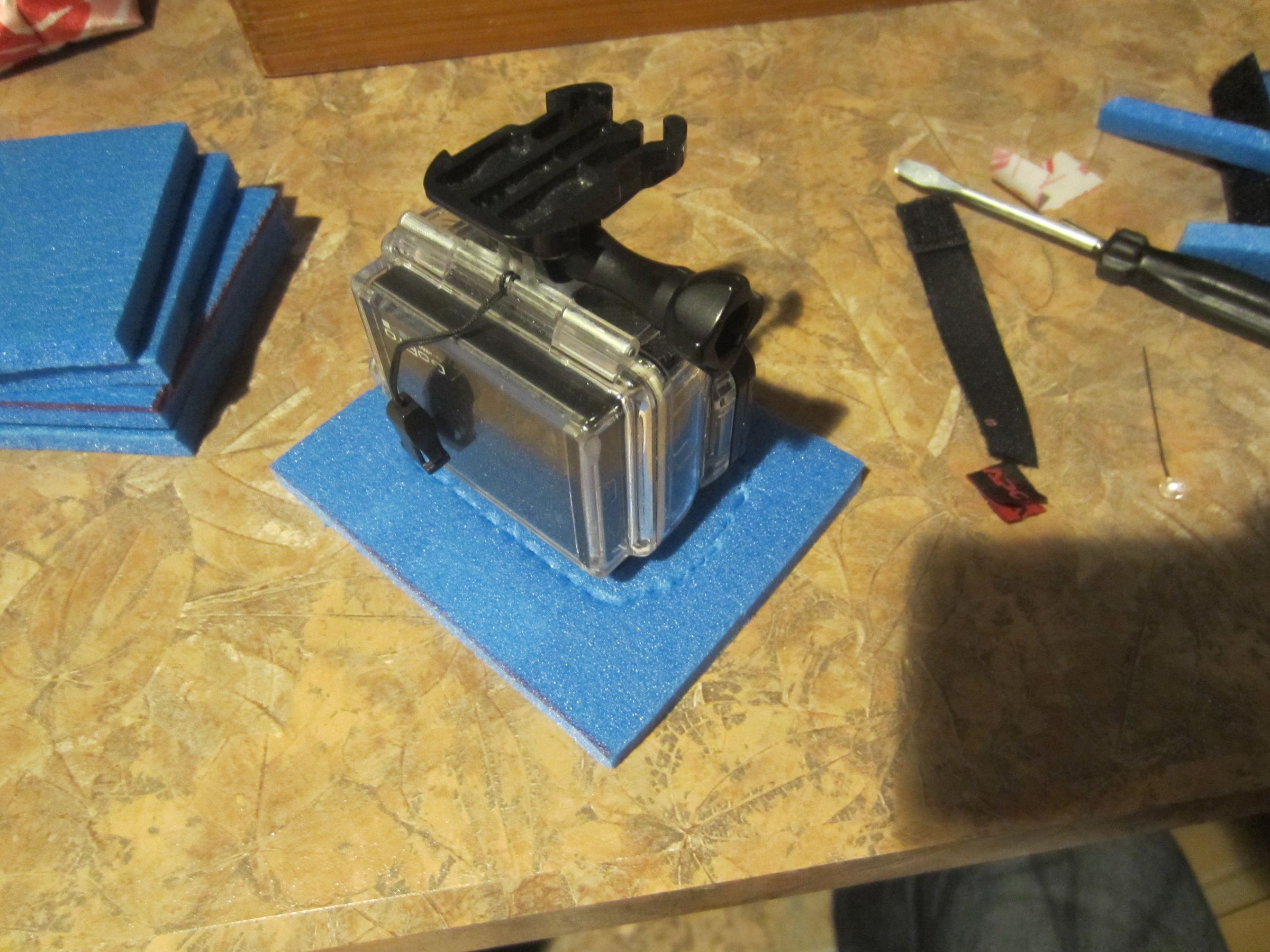 DIY GoPro Pelican Style Case *100% Household Scraps* : 5 Steps (with ...