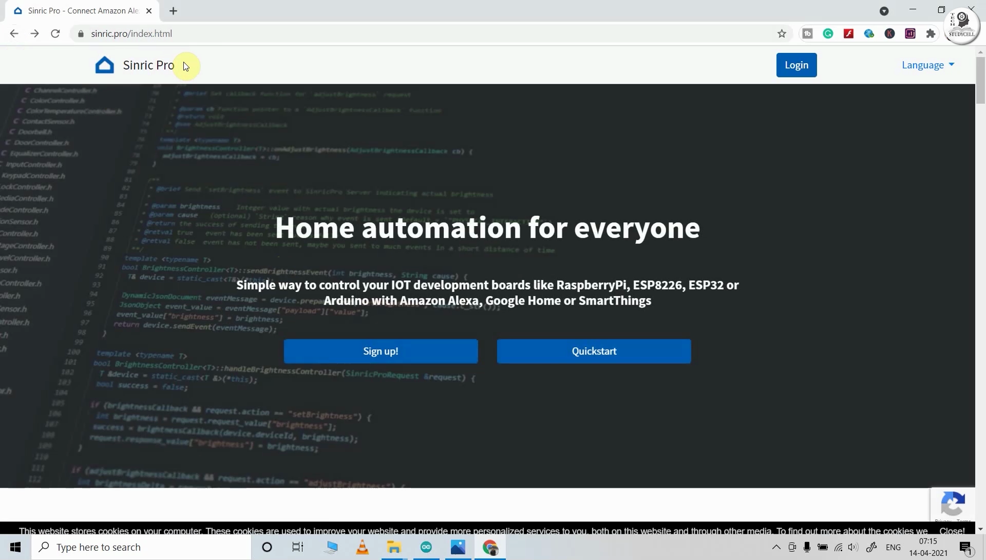 IoT Based Home Automation Using Sinric Pro Google Assistant Alexa : 16 ...