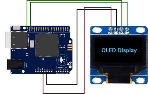 OLED Sensor With Micropython Using BharatPi Board : 4 Steps - Instructables