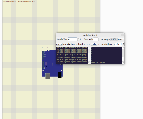 How To Simulate Uart In Simulide For Atmega328 In A Arduinouno 3 Steps Instructables 