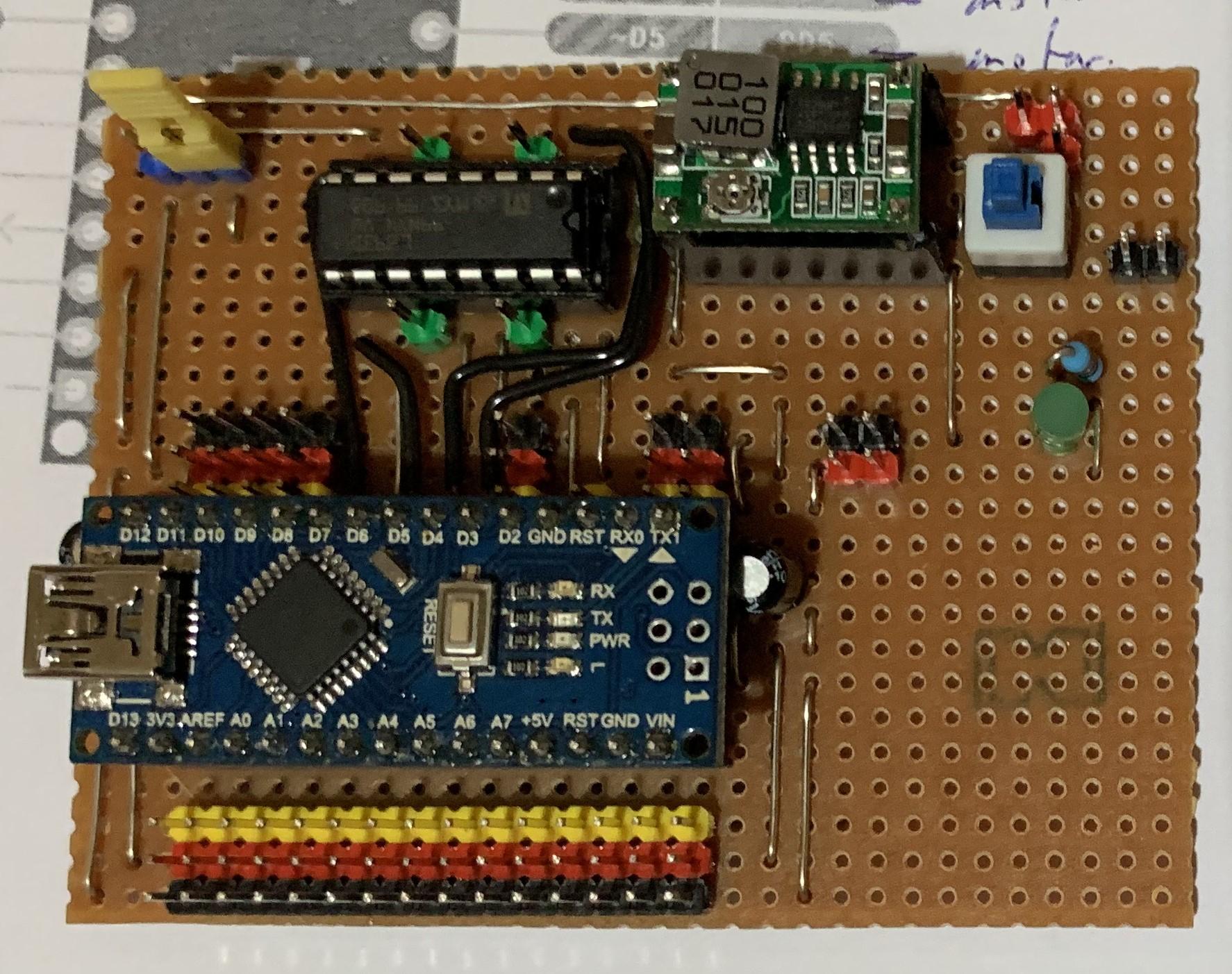 Arduino Nano Robot Controller Board for L0Cost Robots Built on Matrix ...