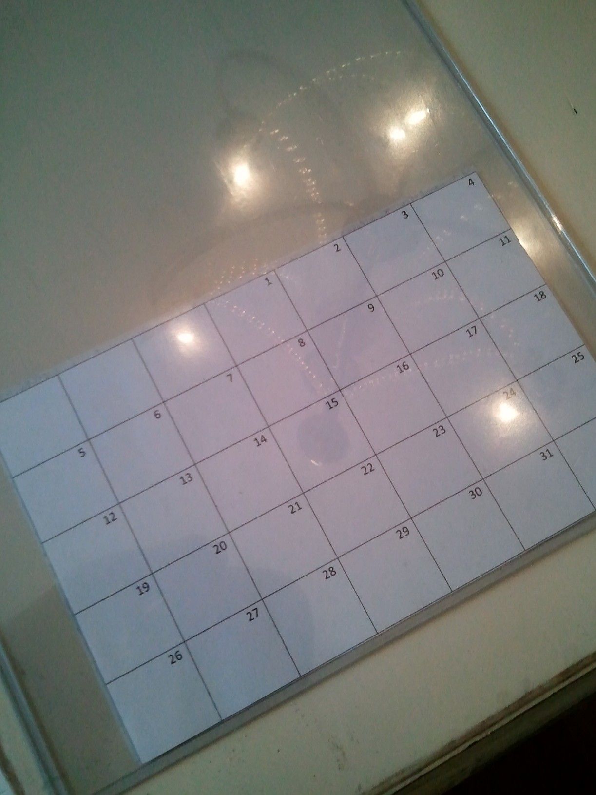 How to Make a Reusable January Snow Calendar : 5 Steps - Instructables