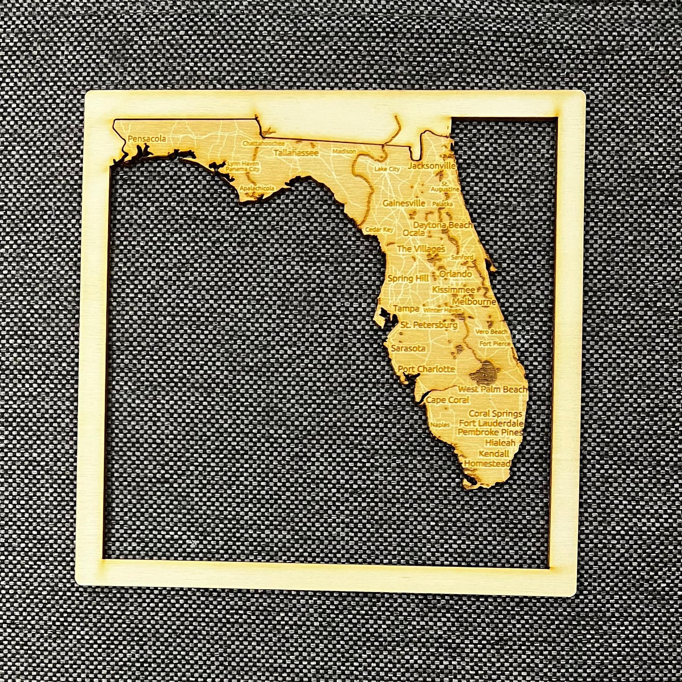 Laser Cut 3D Map of a State : 3 Steps (with Pictures) - Instructables