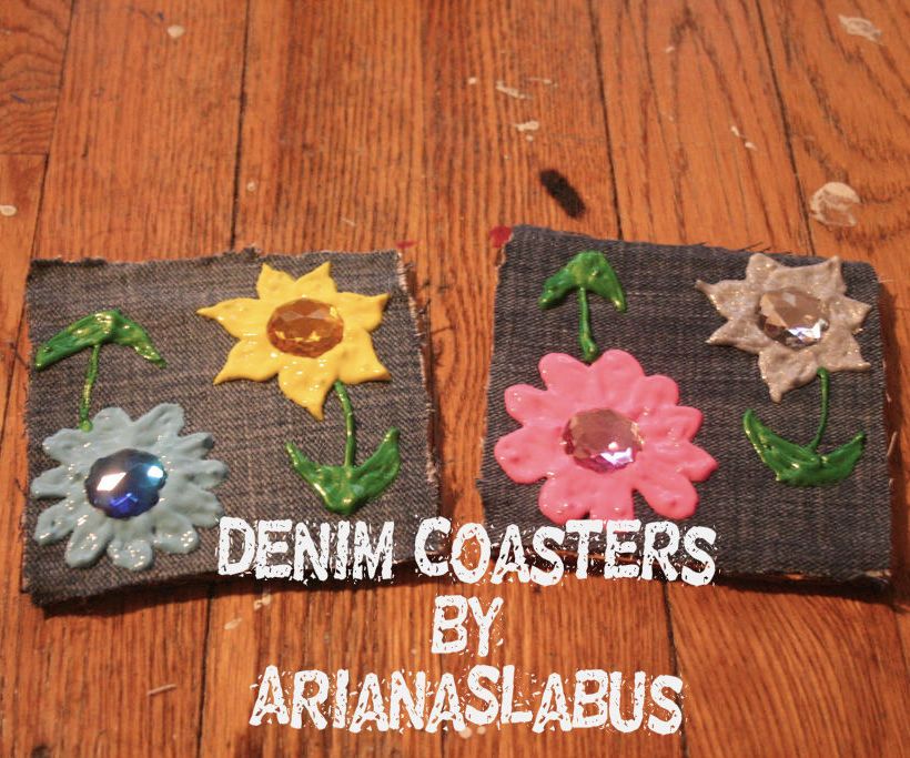 Denim Coasters : 5 Steps (with Pictures) - Instructables