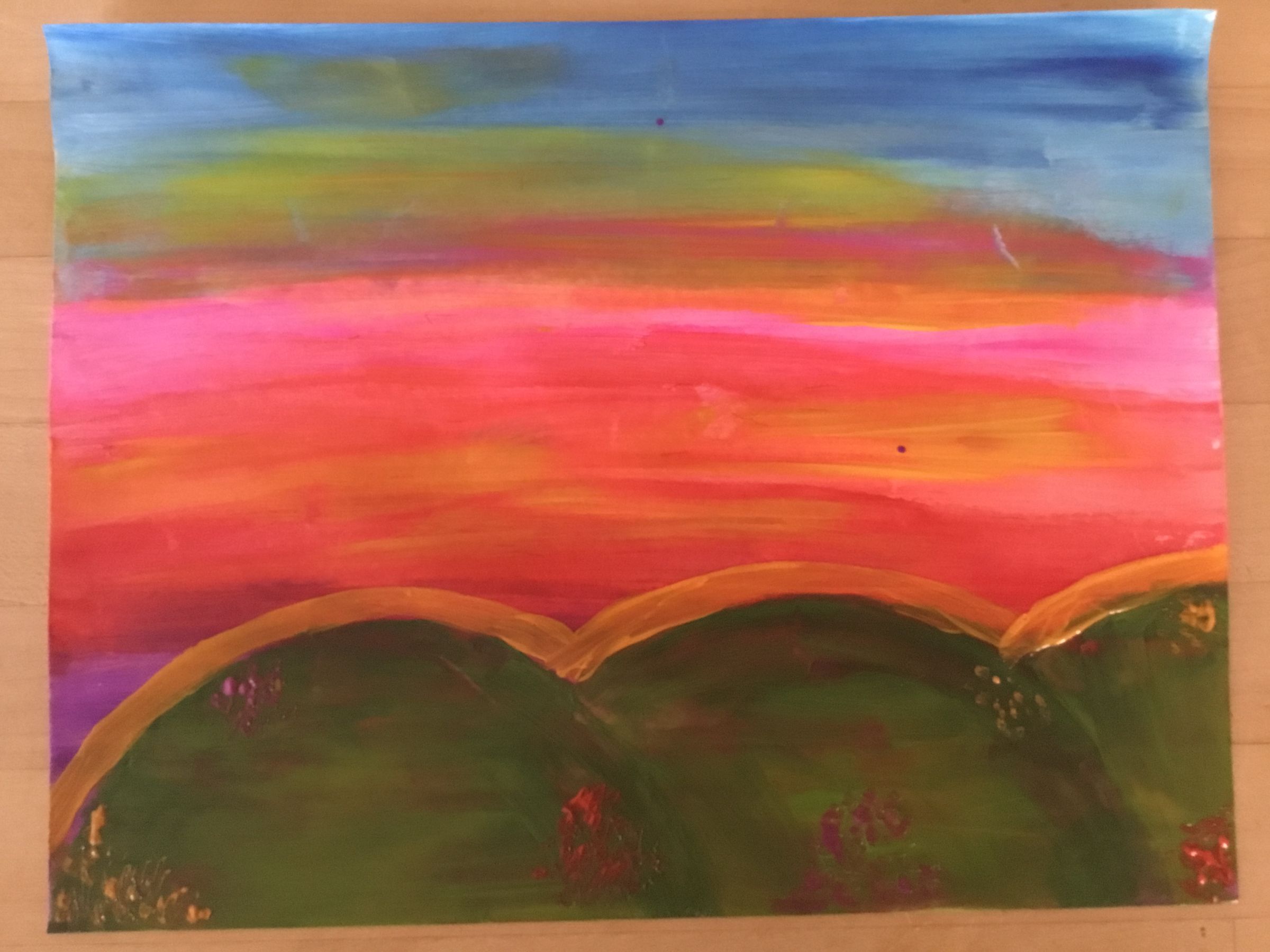 How to Paint a Landscape for Beginners! : 11 Steps - Instructables