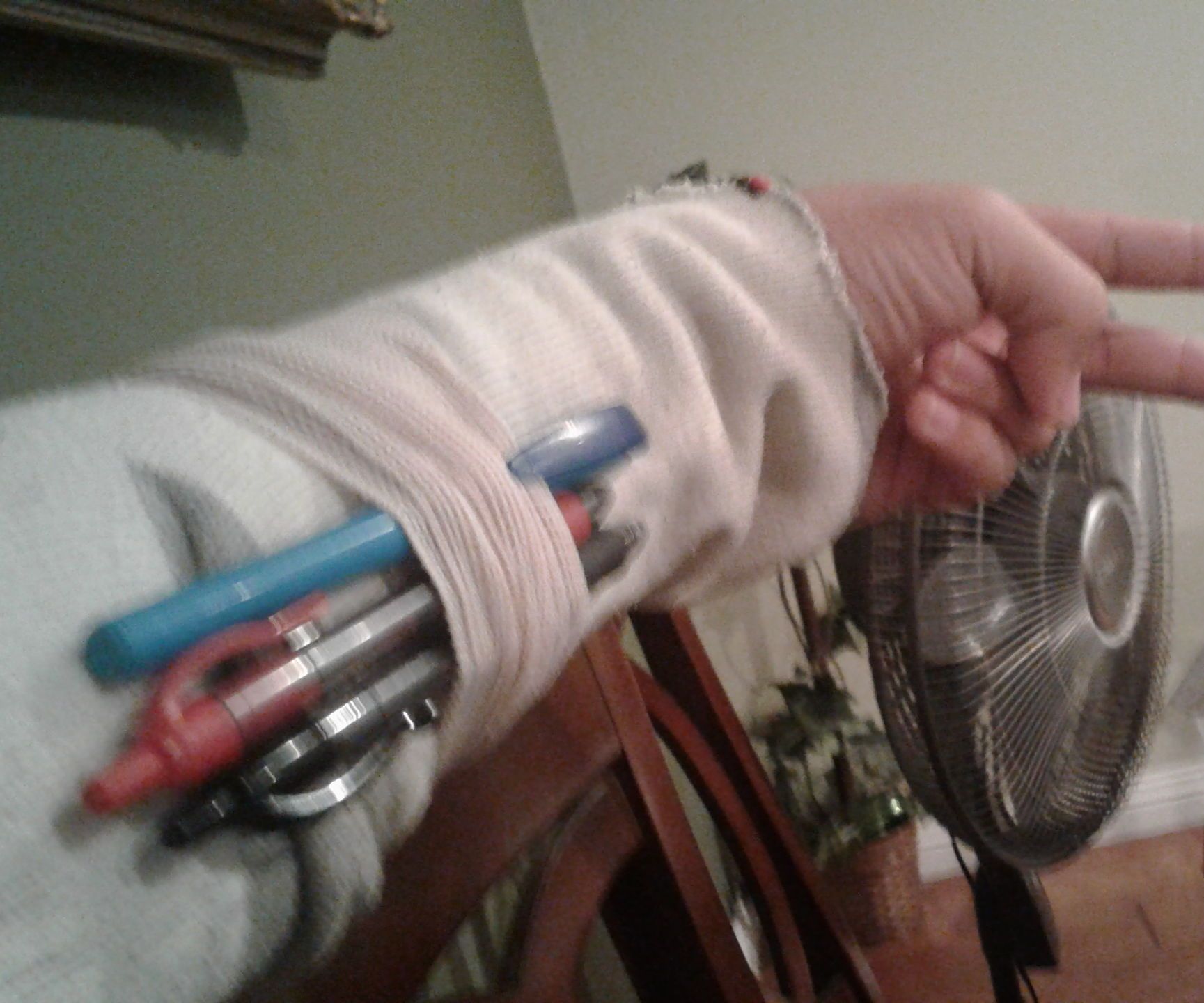 Sock Utility Gauntlet : 5 Steps - Instructables